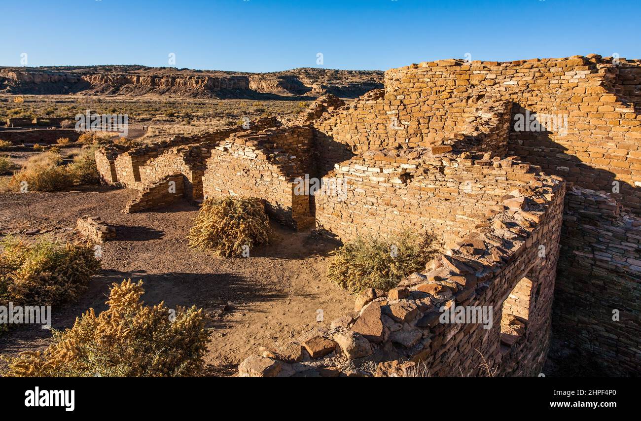 Chetro Ketl, an ancient Ancestral Puebloan Native American ruin in ...