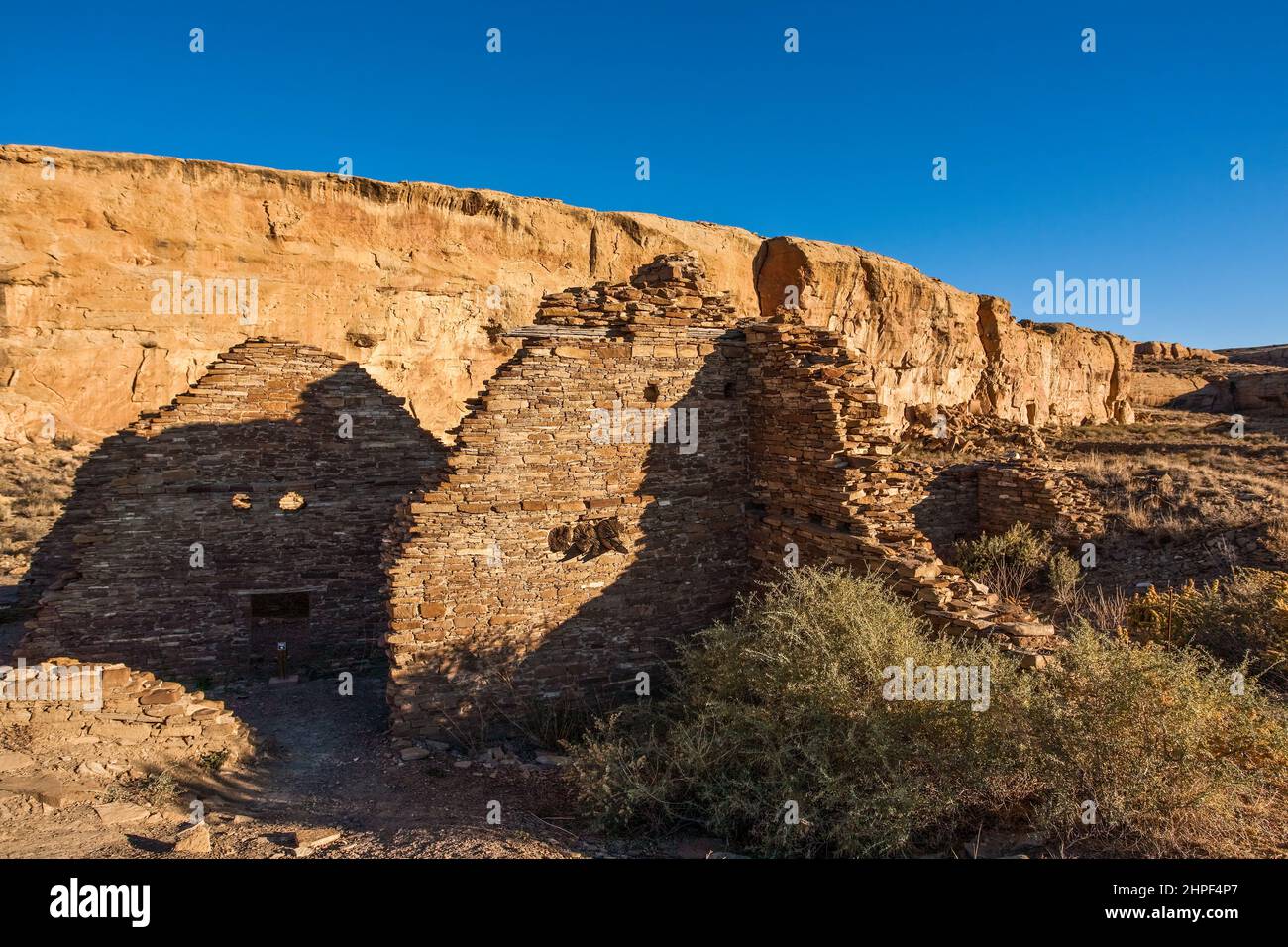 Chetro Ketl, an ancient Ancestral Puebloan Native American ruin in ...