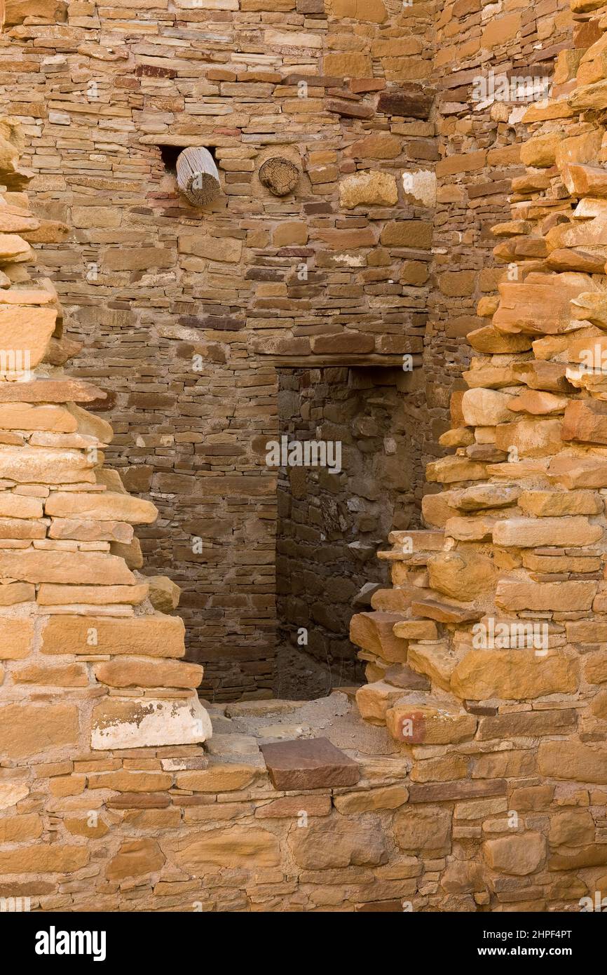 Chetro Ketl, an ancient Ancestral Puebloan Native American ruin in ...