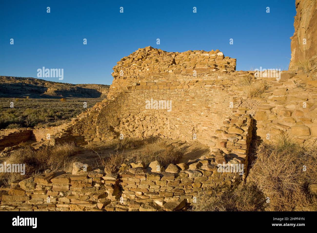 Chetro Ketl, an ancient Ancestral Puebloan Native American ruin in ...