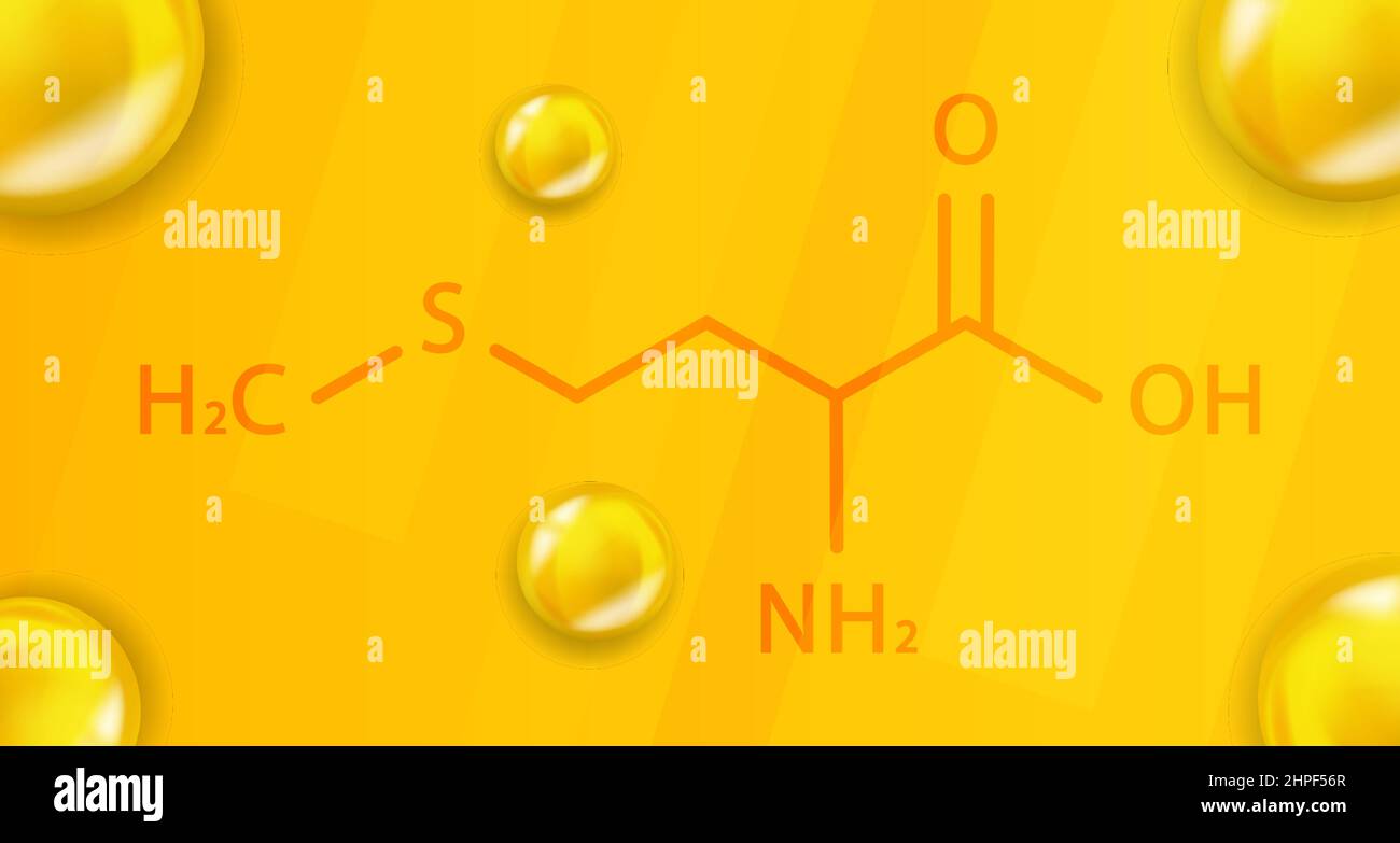 Vitamin U chemical formula. Vitamin U Realistic chemical molecular ...