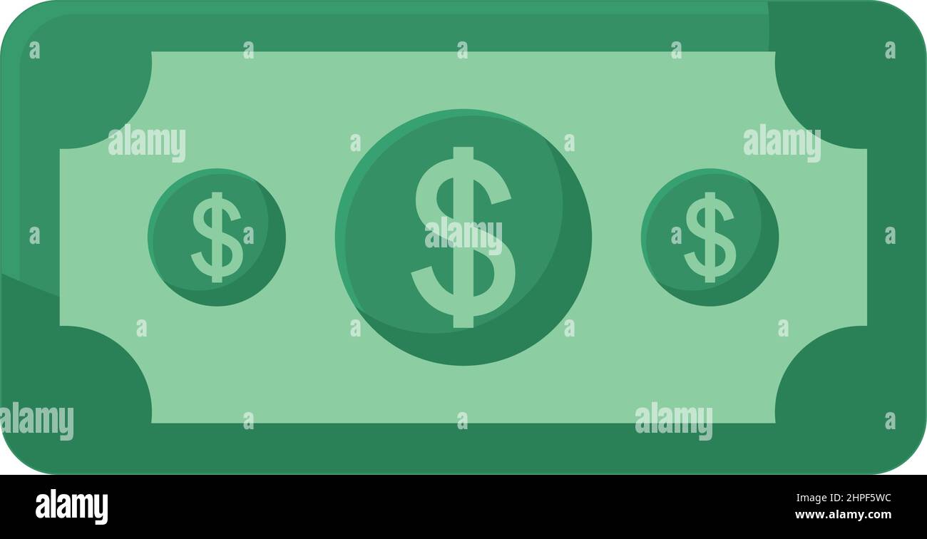 green dollar design Stock Vector Image & Art - Alamy