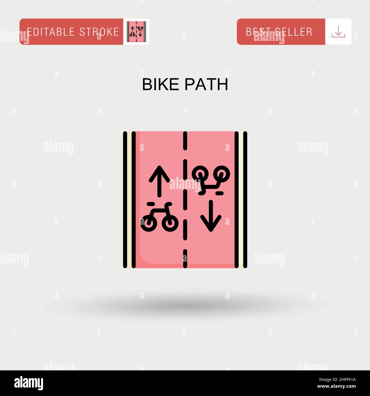 Cycle lane sign Stock Vector Images - Alamy