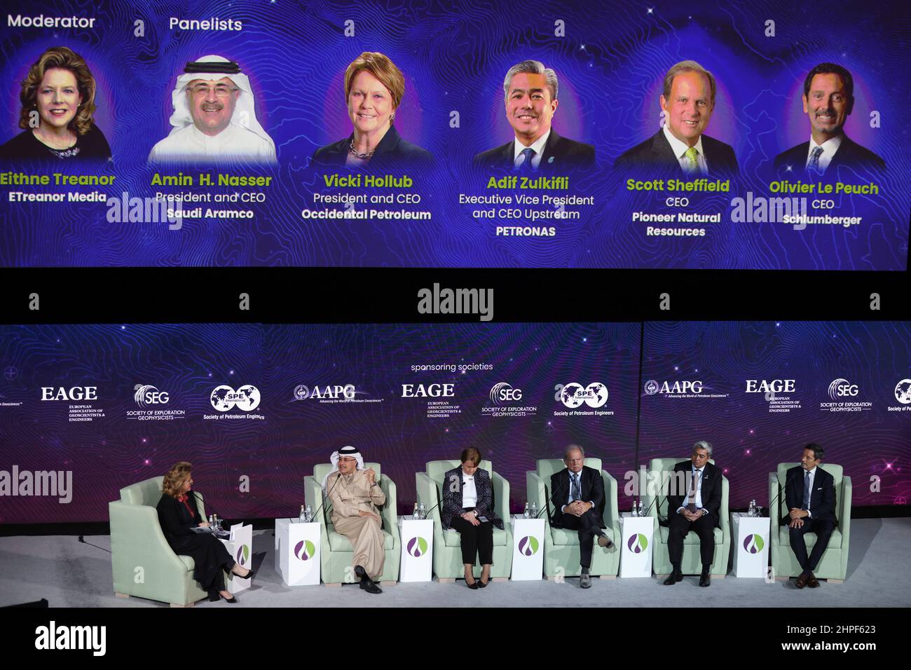 Saudi aramco ceo hi-res stock photography and images - Alamy