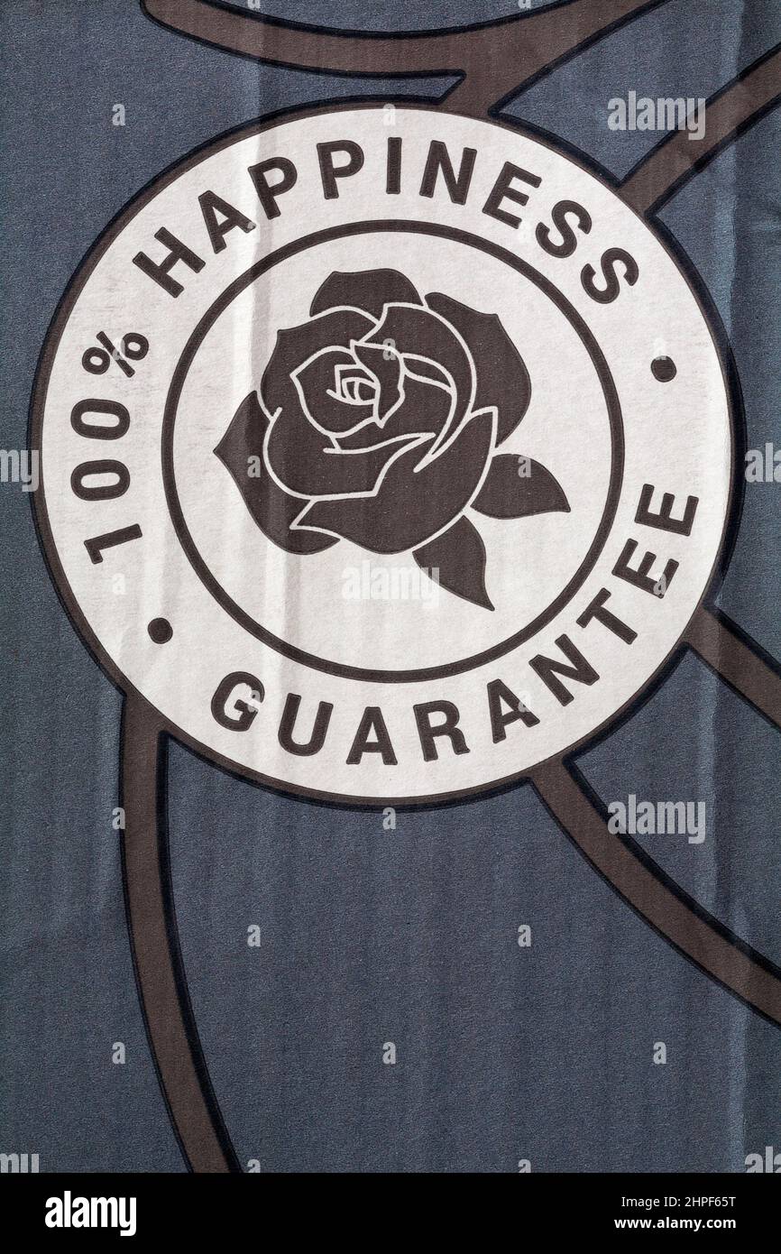 Happiness guarantee hi-res stock photography and images - Alamy