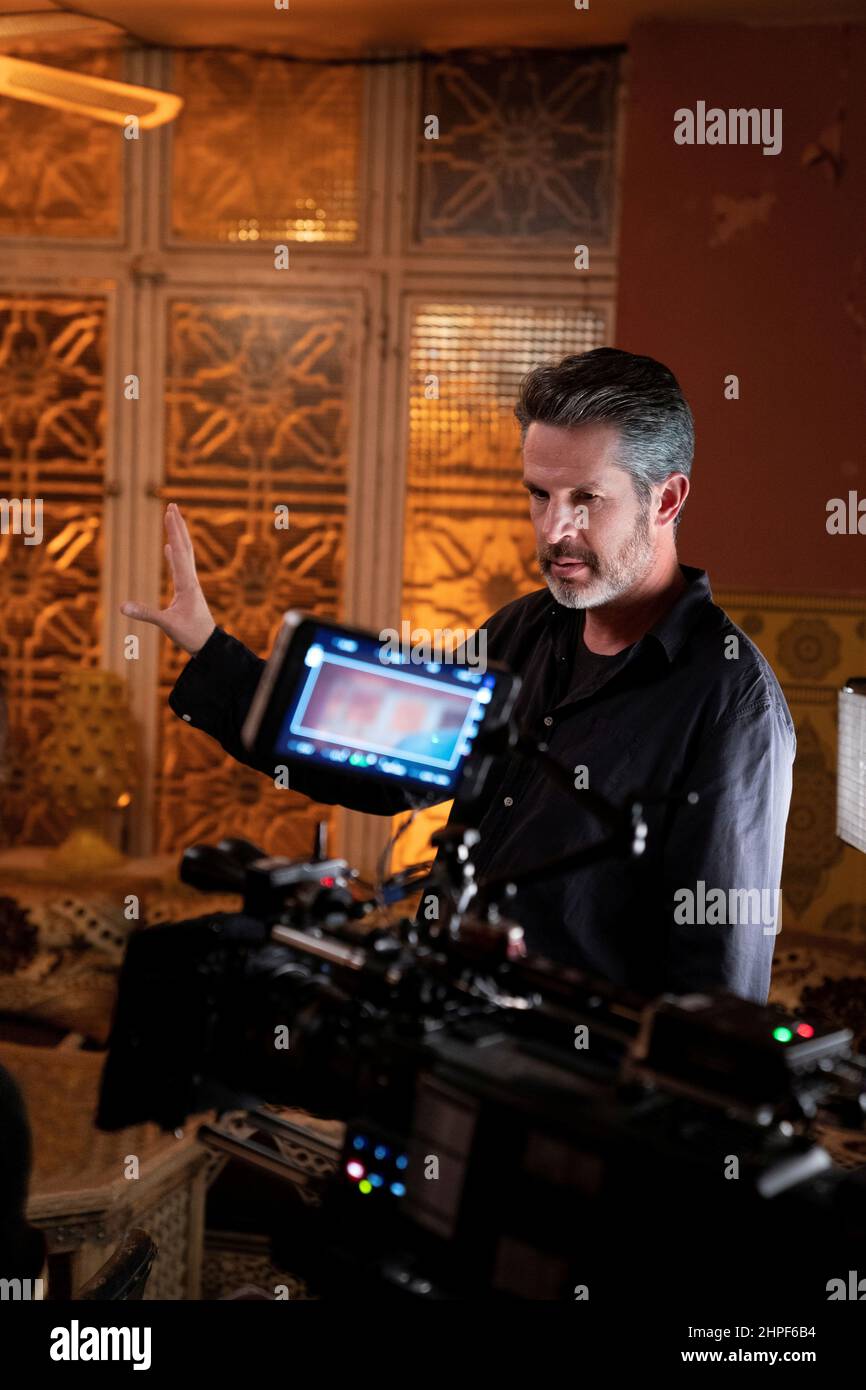 SIMON KINBERG in THE 355 (2022), directed by SIMON KINBERG. Credit ...