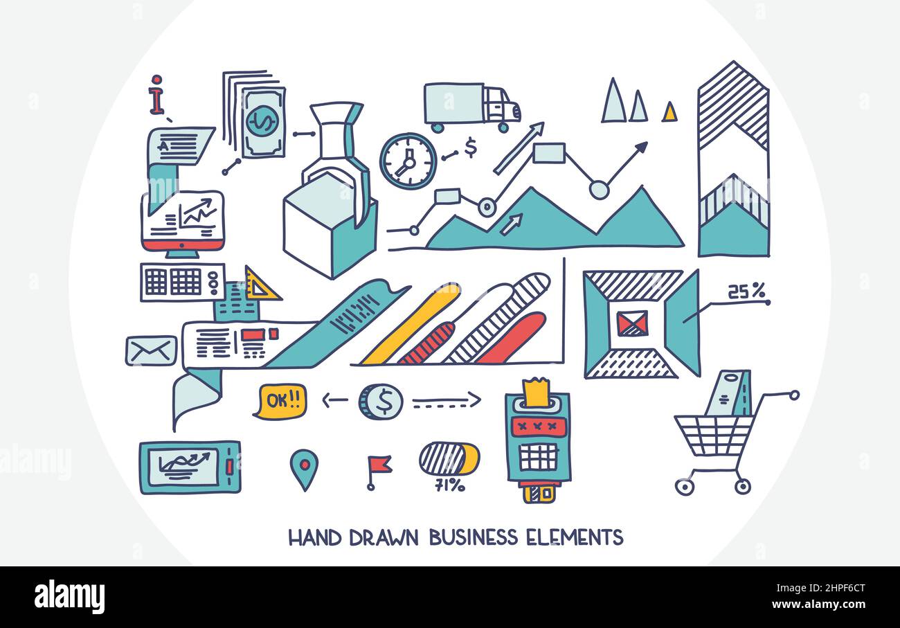 Hand drawn pencil sketches Stock Vector Images - Alamy