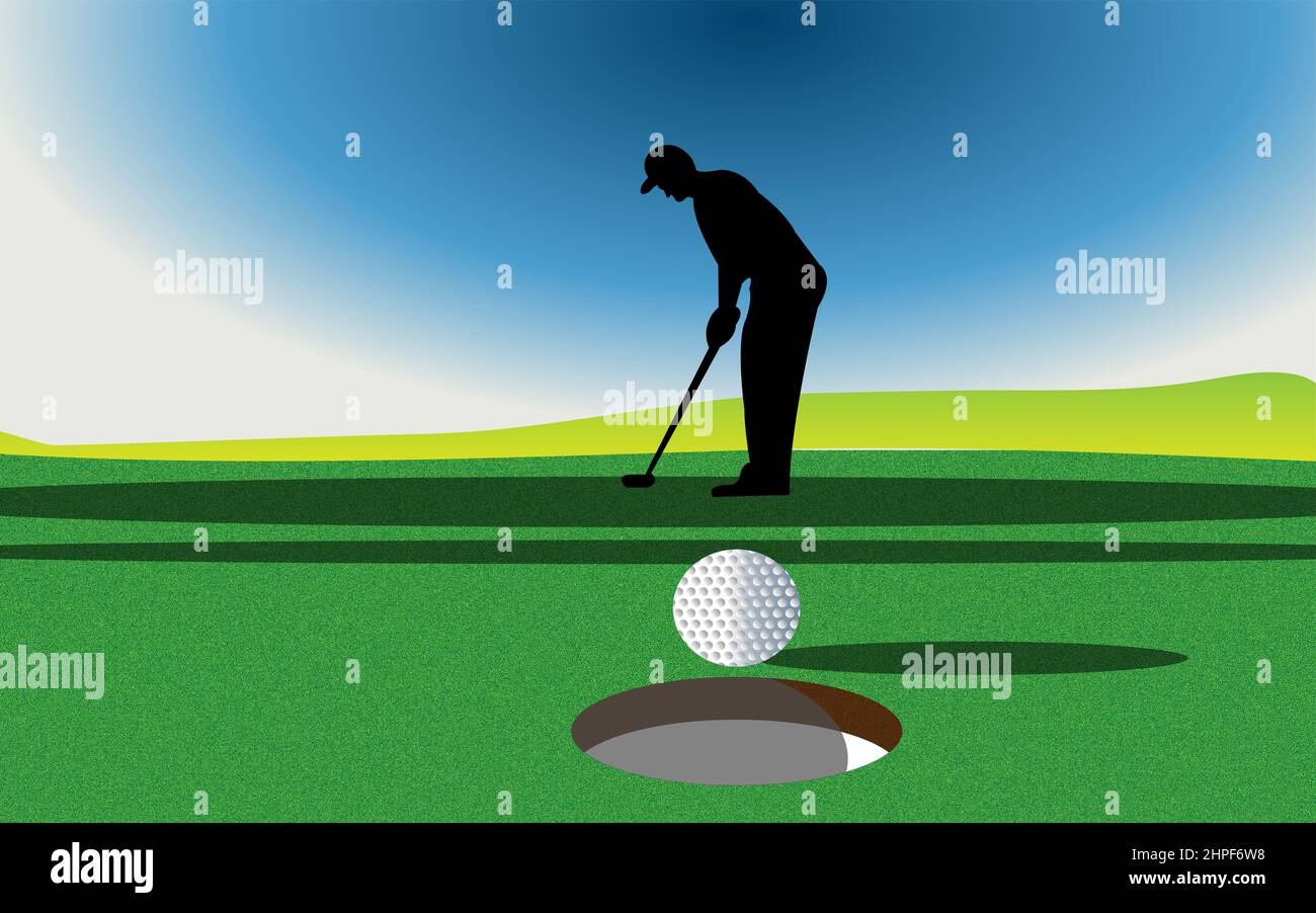 Golf background hi-res stock photography and images - Alamy