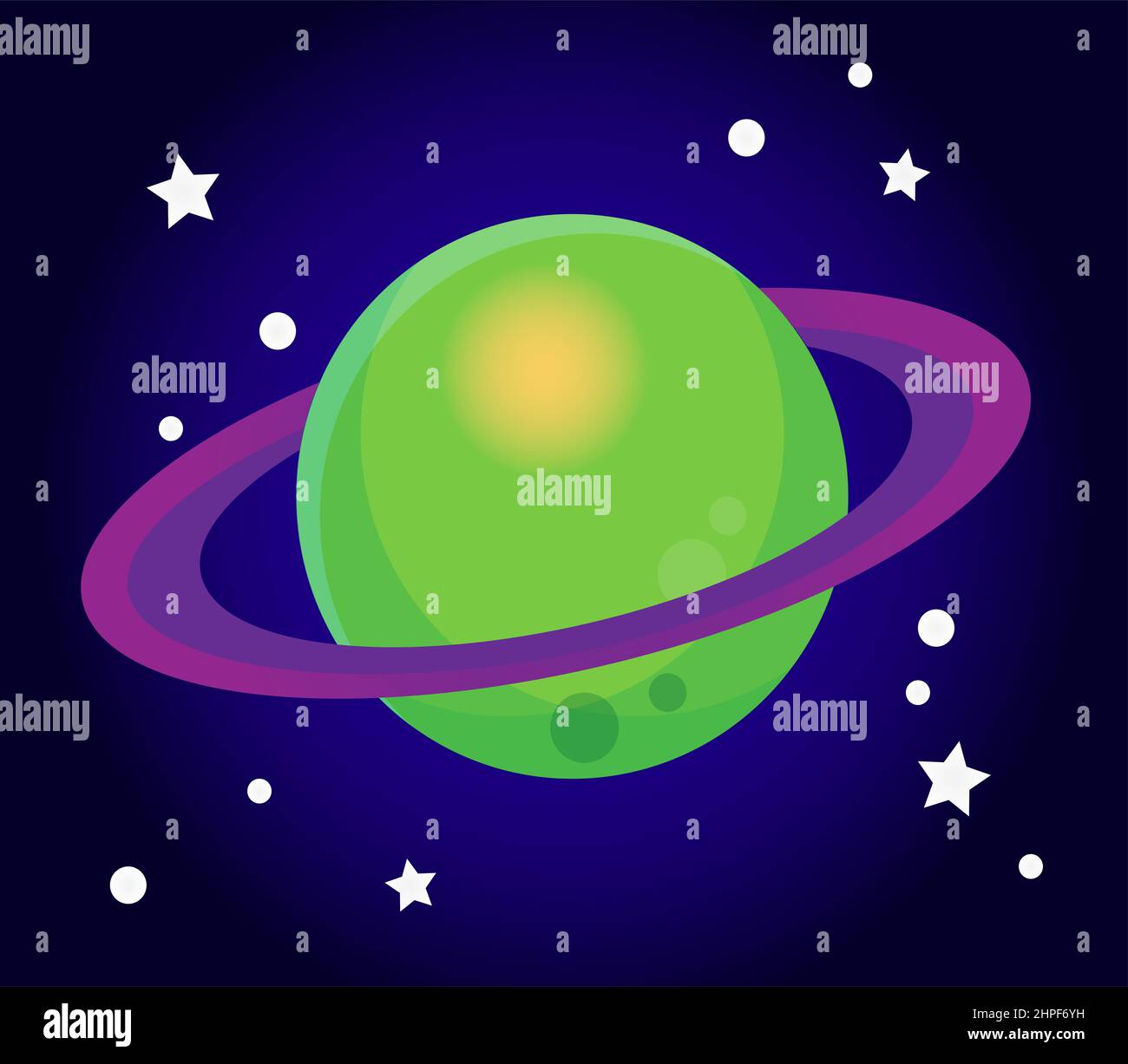 Cartoon planets hi-res stock photography and images - Alamy