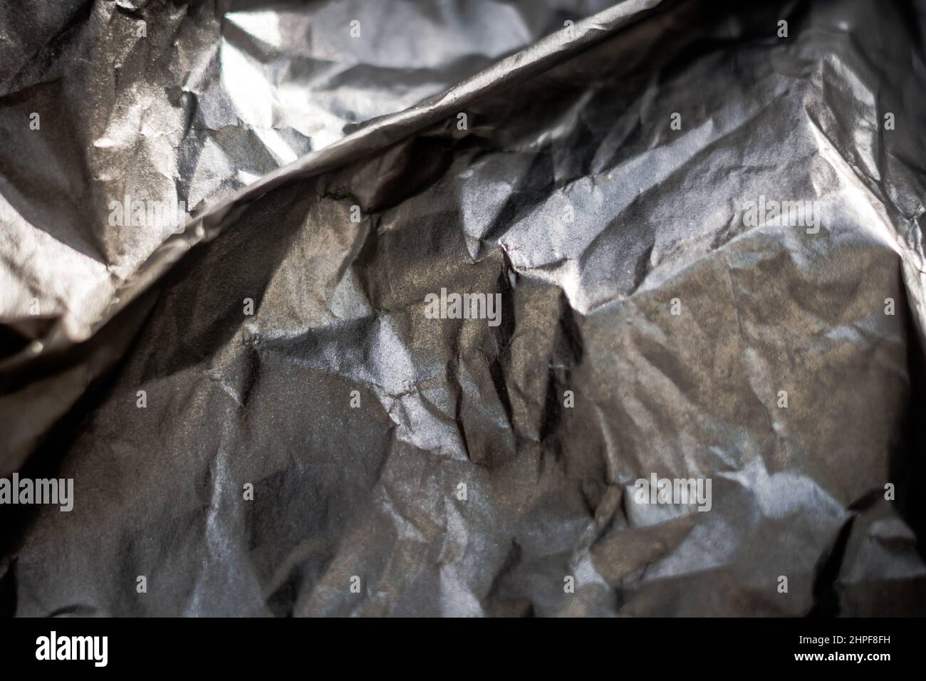 Abstract real paper surface background. Aluminum Platinum Silver foil ...