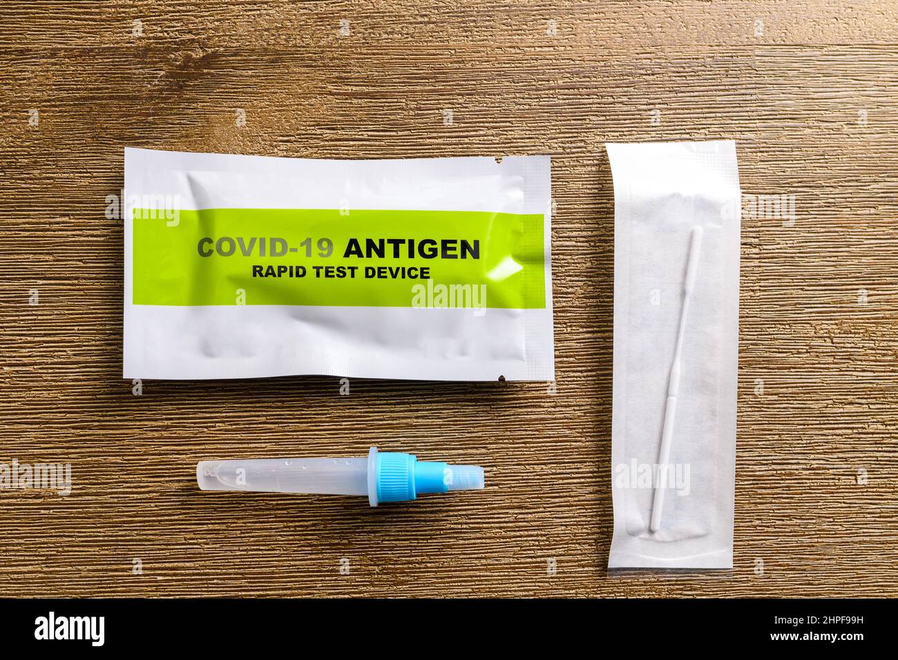 COVID-19 rapid antigen test provided by the government in Australia ...