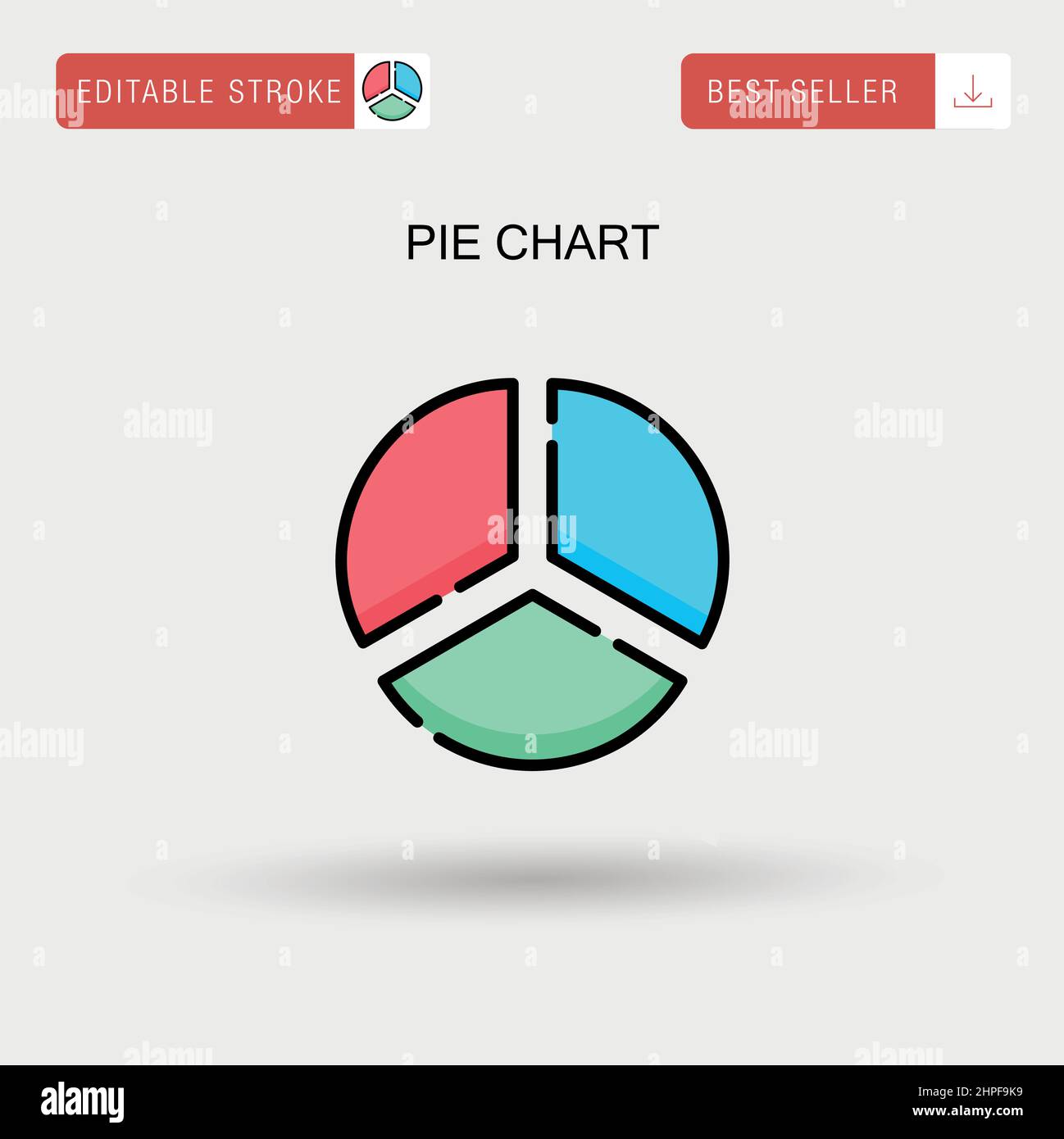 Set vector pie chart Stock Vector Images - Alamy