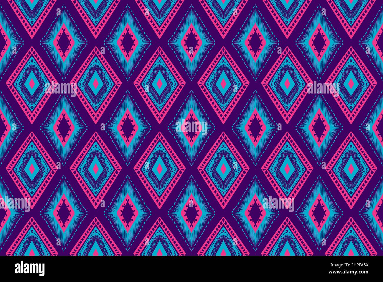 Purple Aztec Background