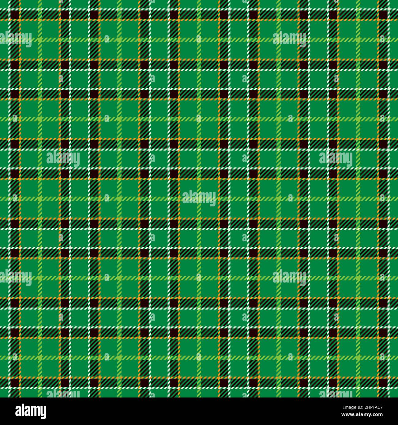 St. Patrick's Day seamless pattern. Tileable vector background in Irish ...