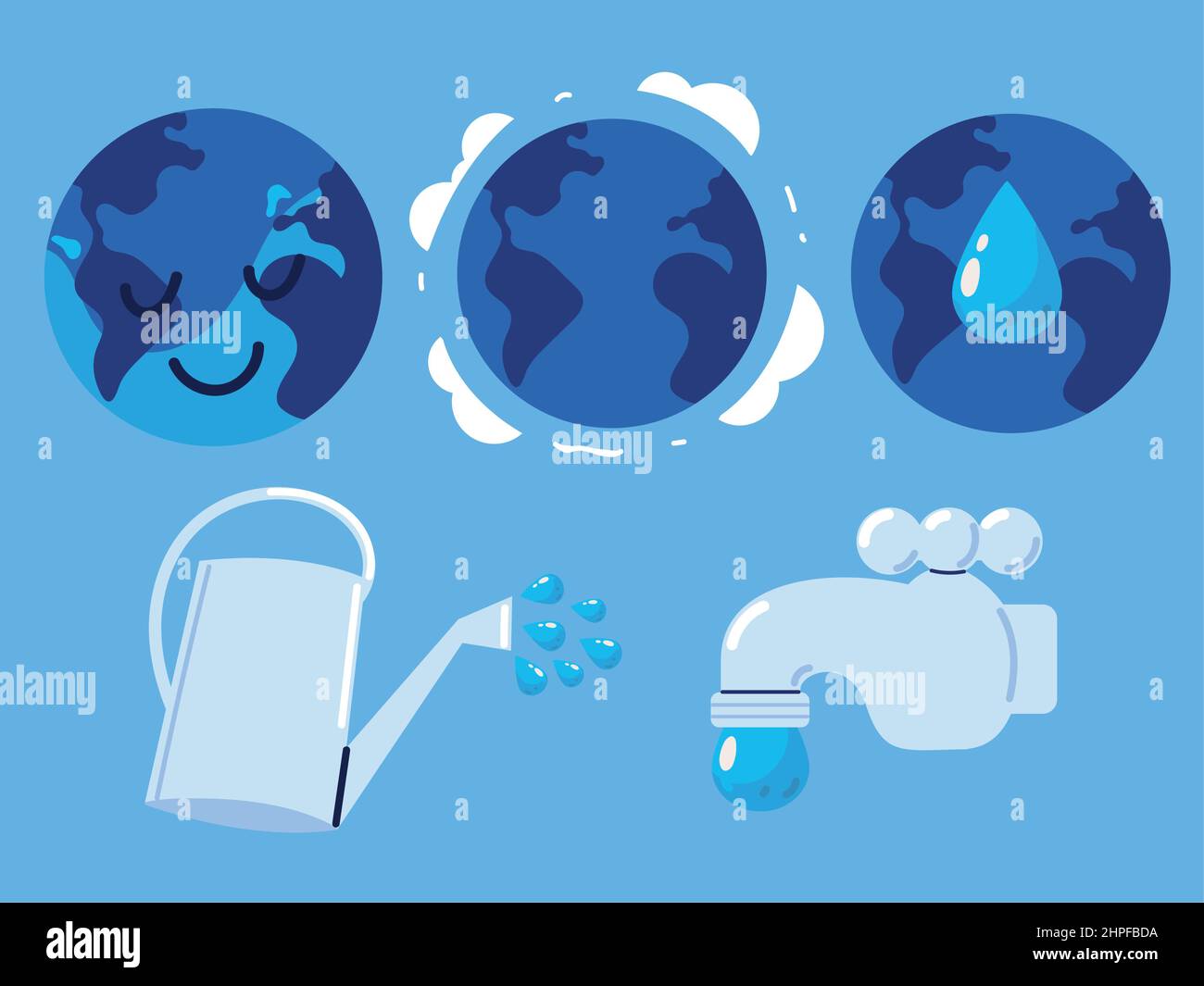world water day icons Stock Vector Image & Art - Alamy