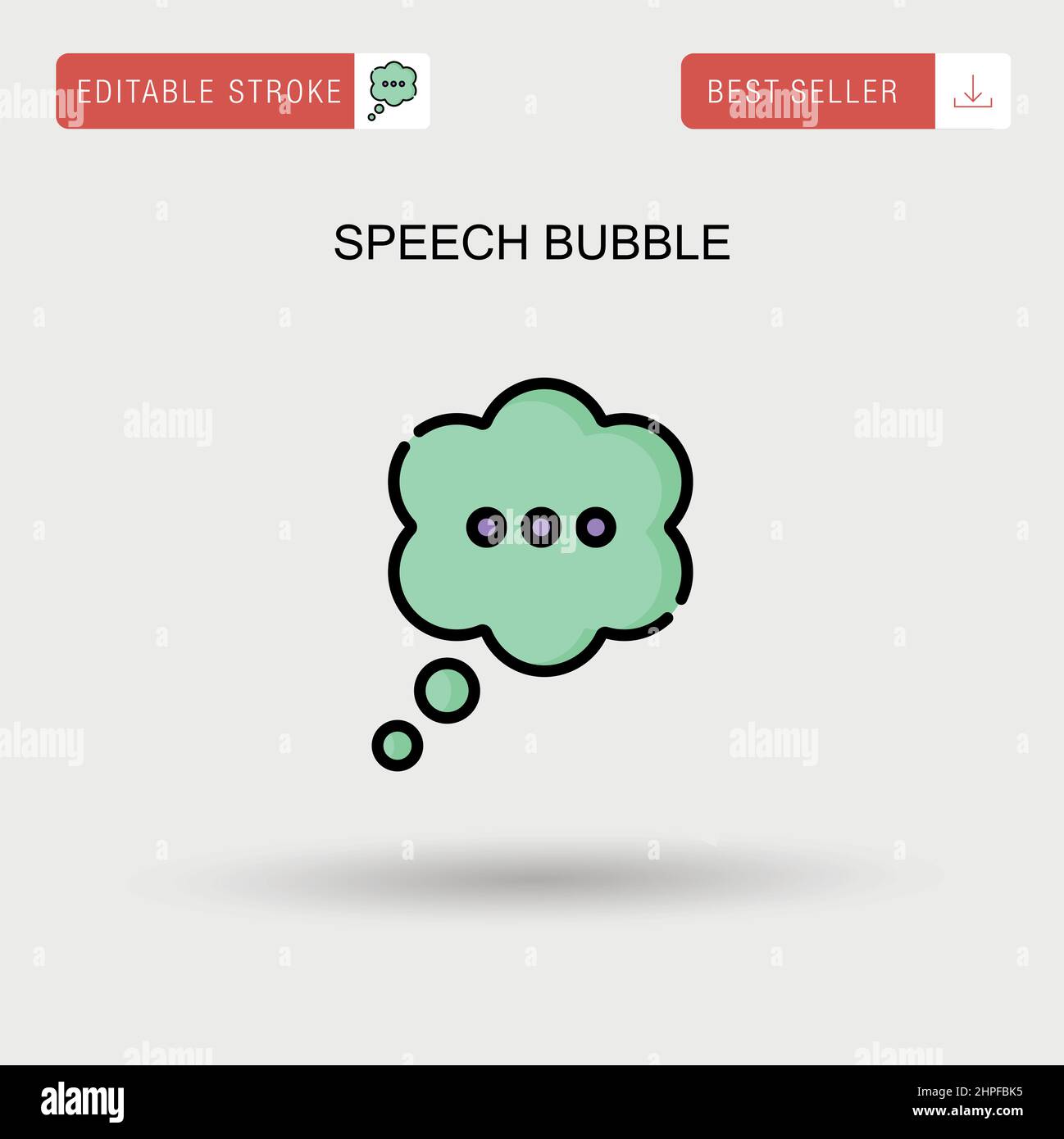 Communication bubble icon design Stock Vector Images - Alamy