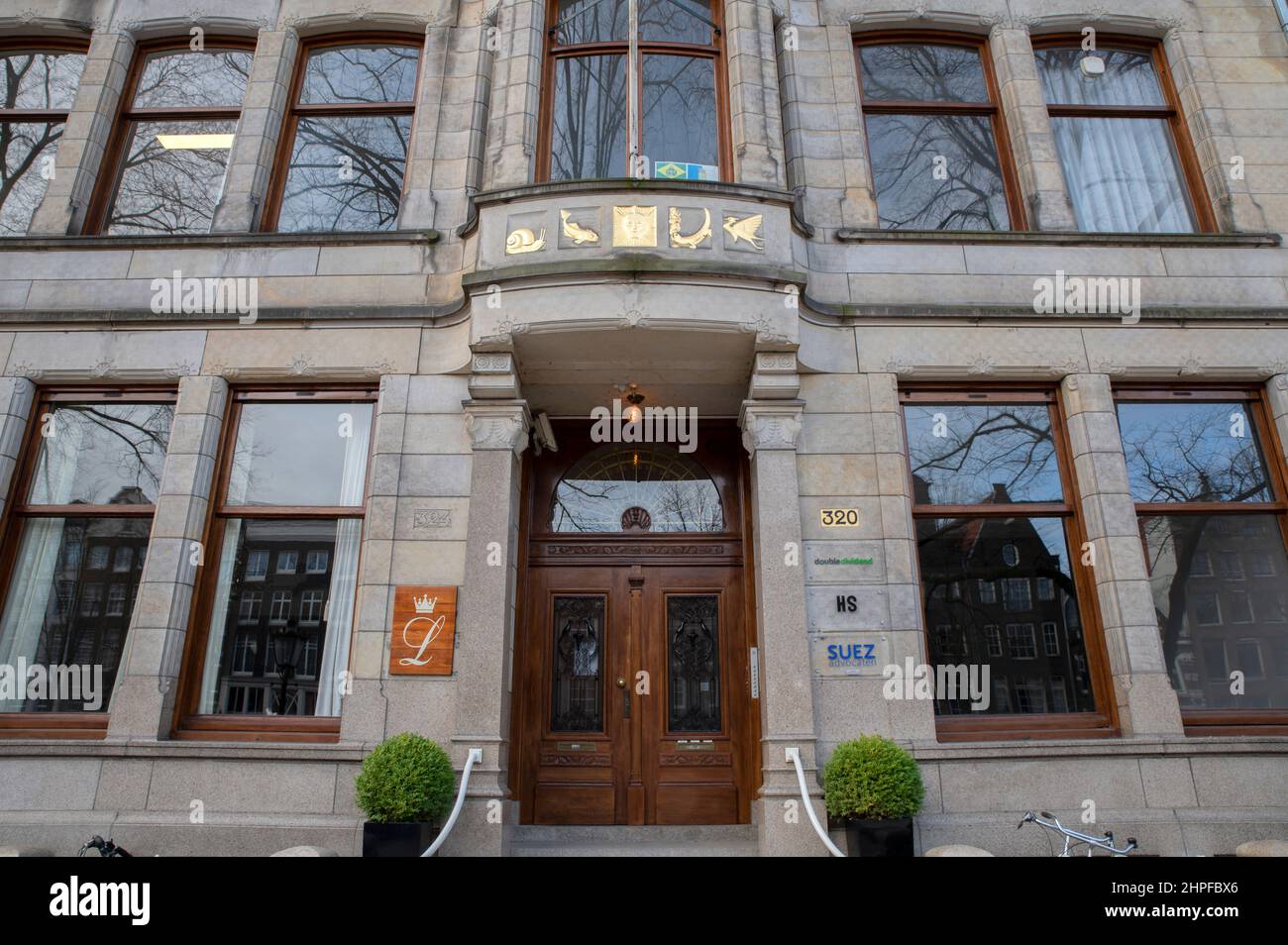 Historical Canal House Herengracht 320 At Amsterdam The Netherlands 8-2 ...