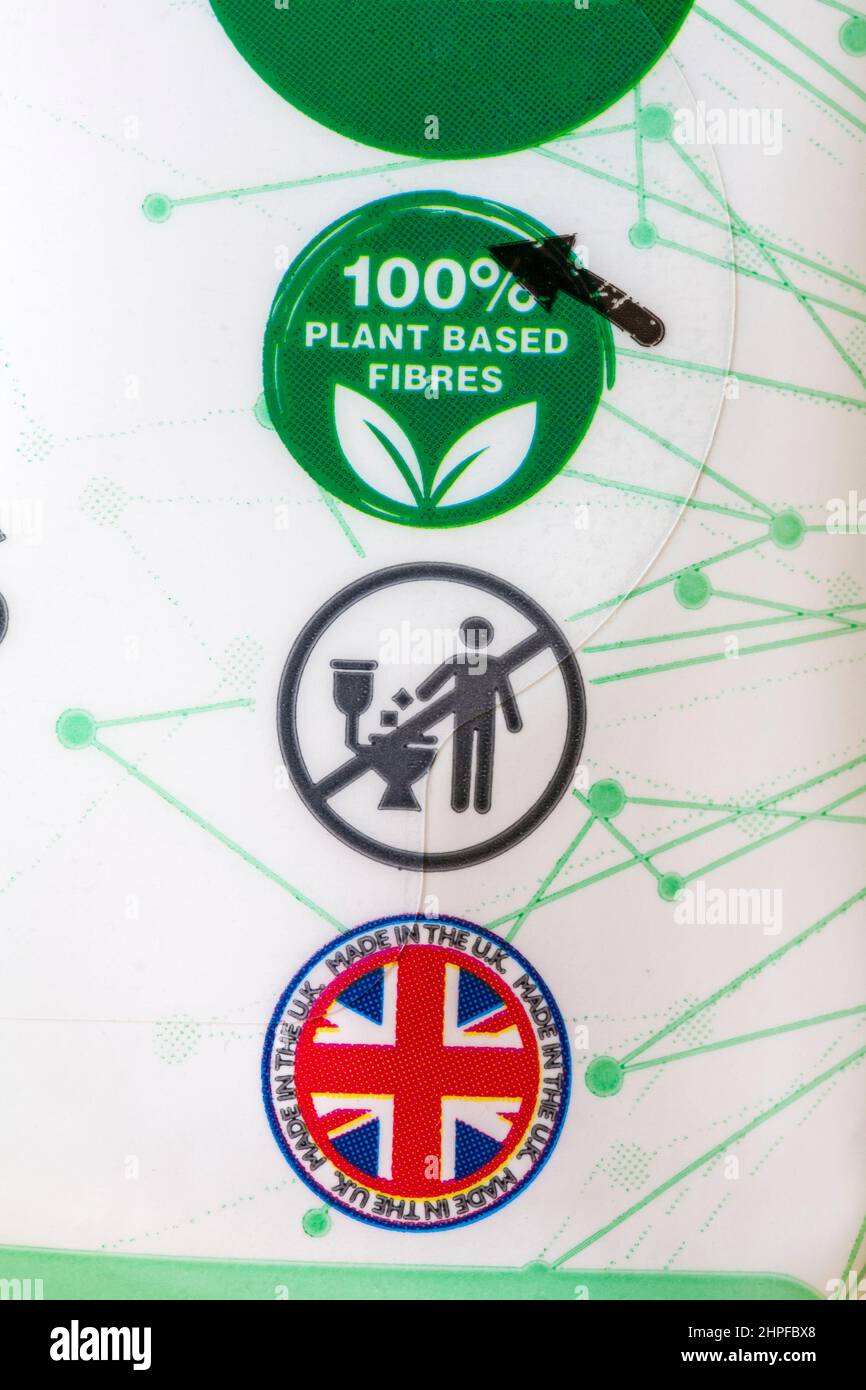 biodegradable plastic free wipes 100% plant based fibres - detail on ...