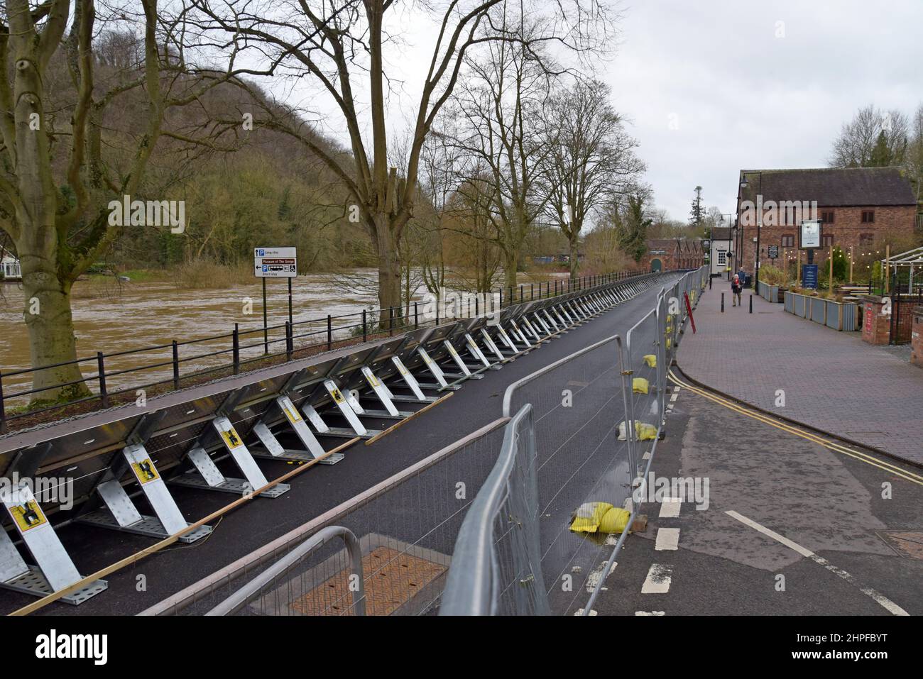 Flooding in ironbridge hi-res stock photography and images - Alamy