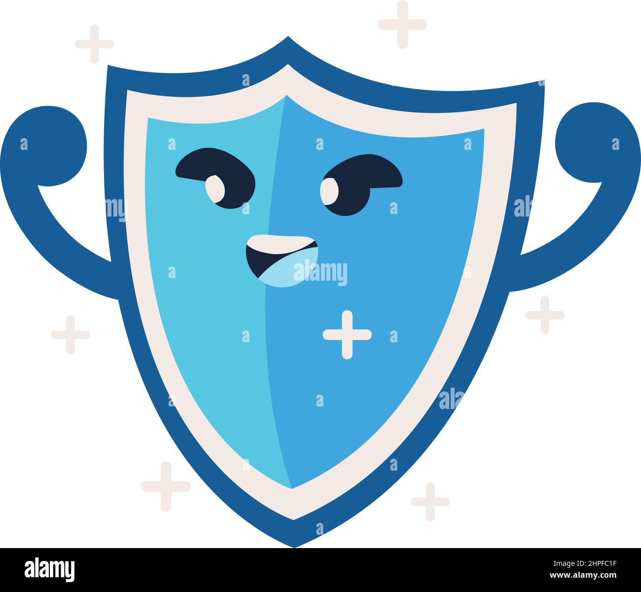 medical shield cartoon Stock Vector Image & Art - Alamy