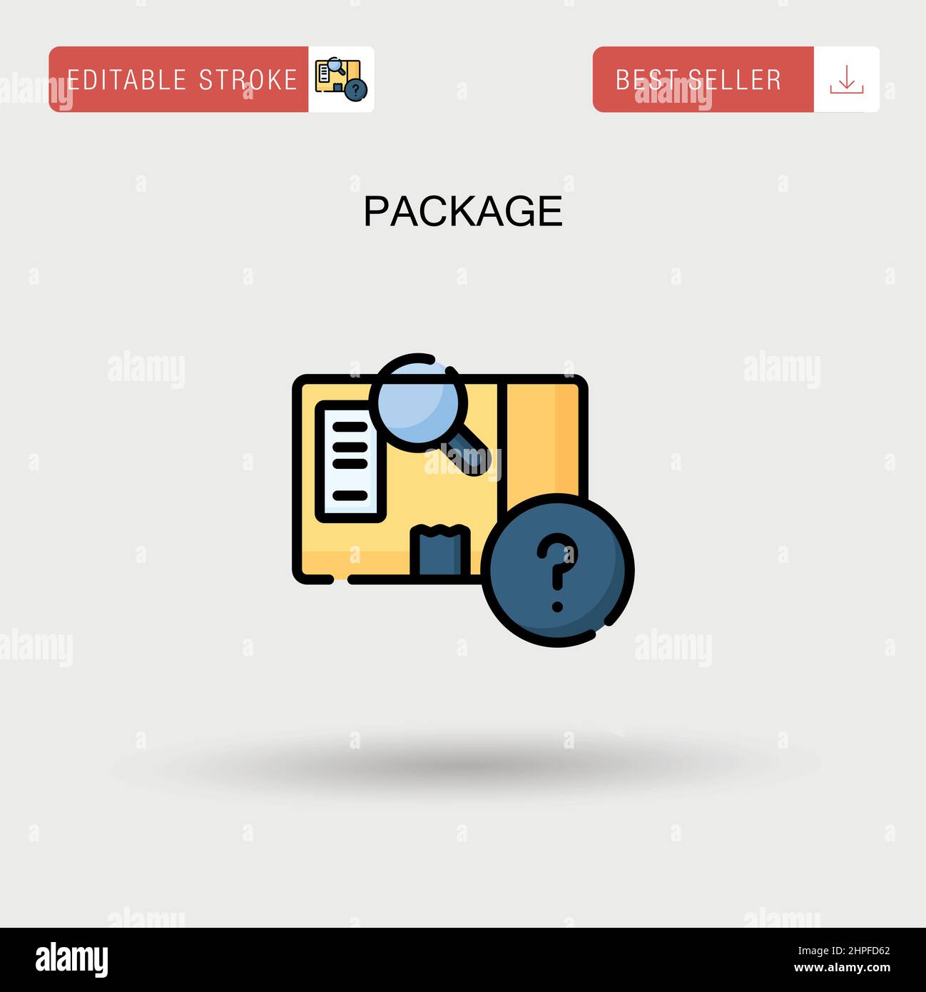 Product package template Stock Vector Images - Alamy