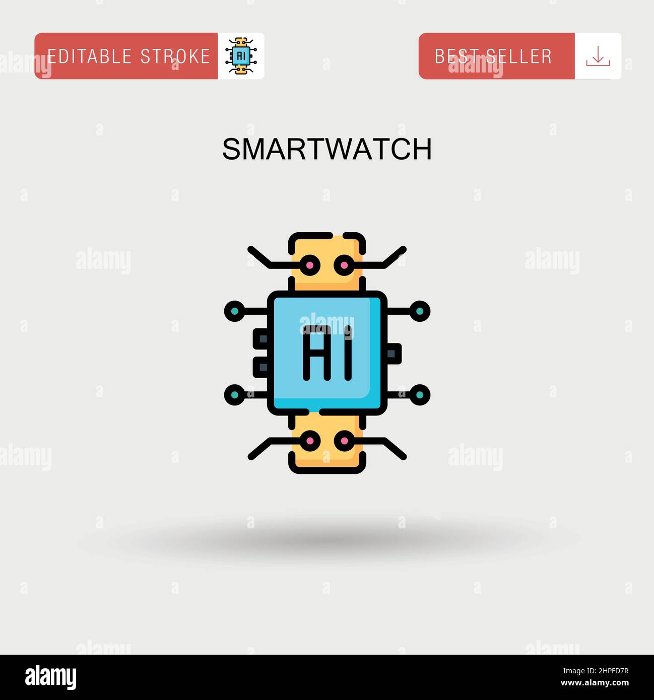 Wearable technology smartwatch device hi-res stock photography and ...