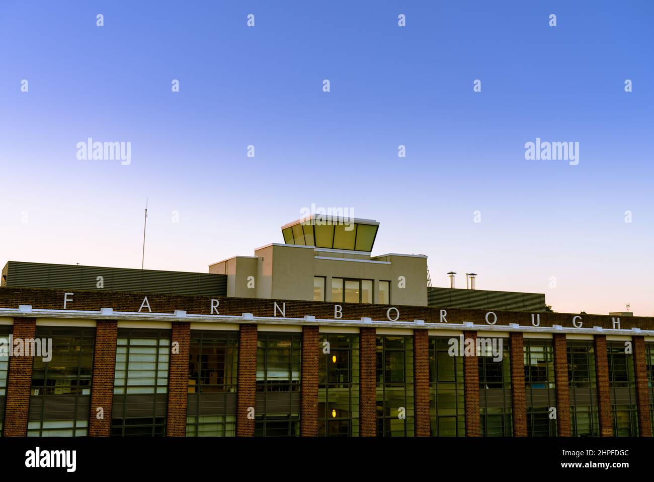 Farnborough The Hub building with some space in the top section for ...