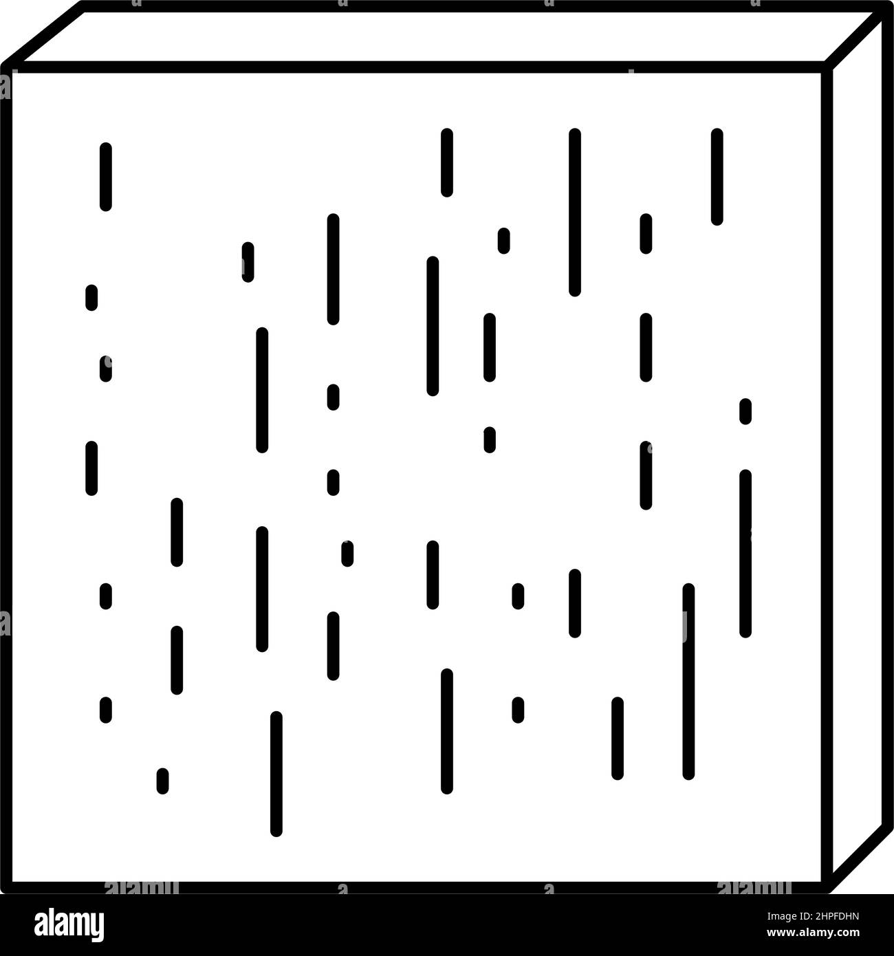 compreg timbers line icon vector illustration Stock Vector Image & Art ...