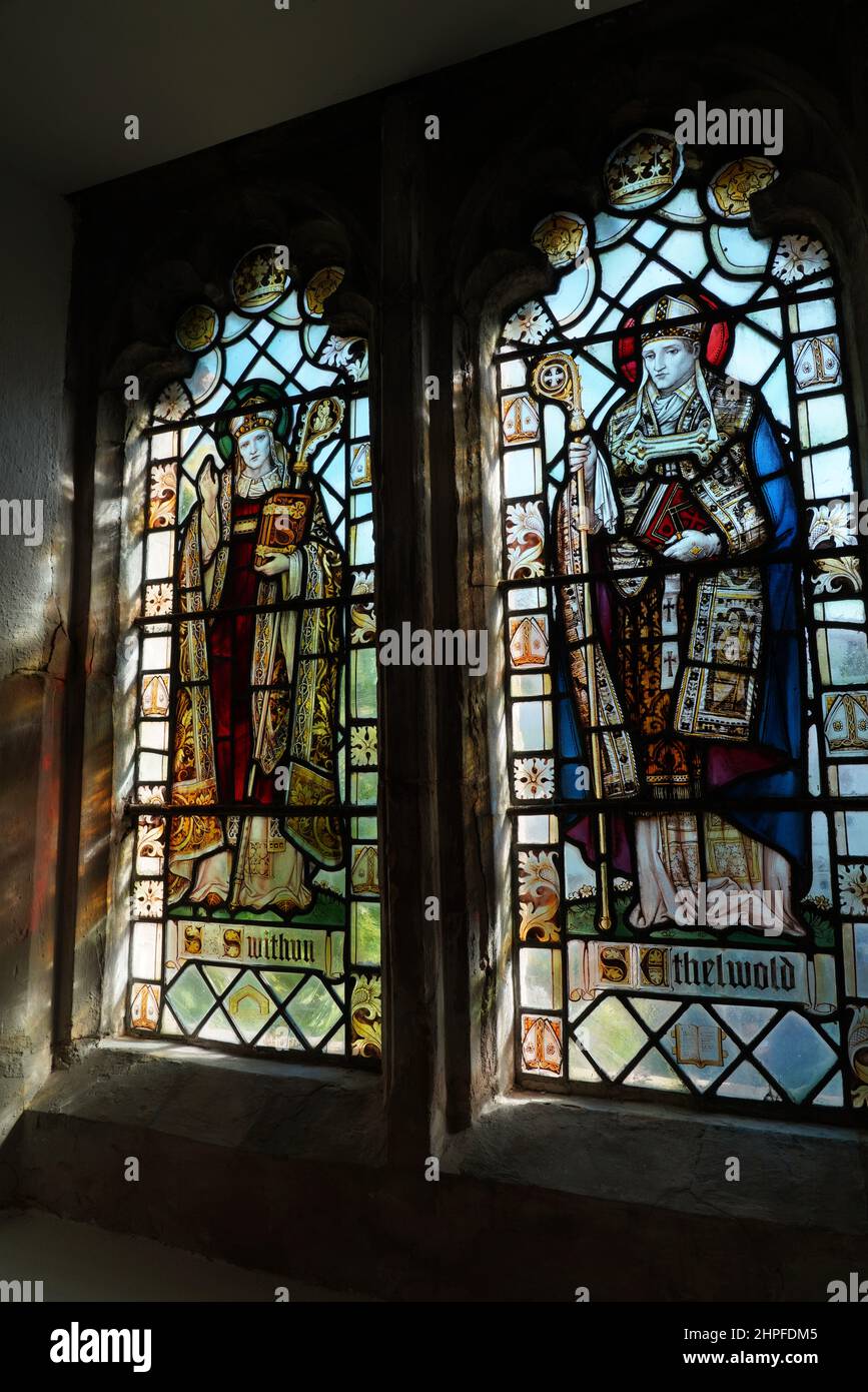 St Swithun-upon-Kingsgate Church Stock Photo - Alamy