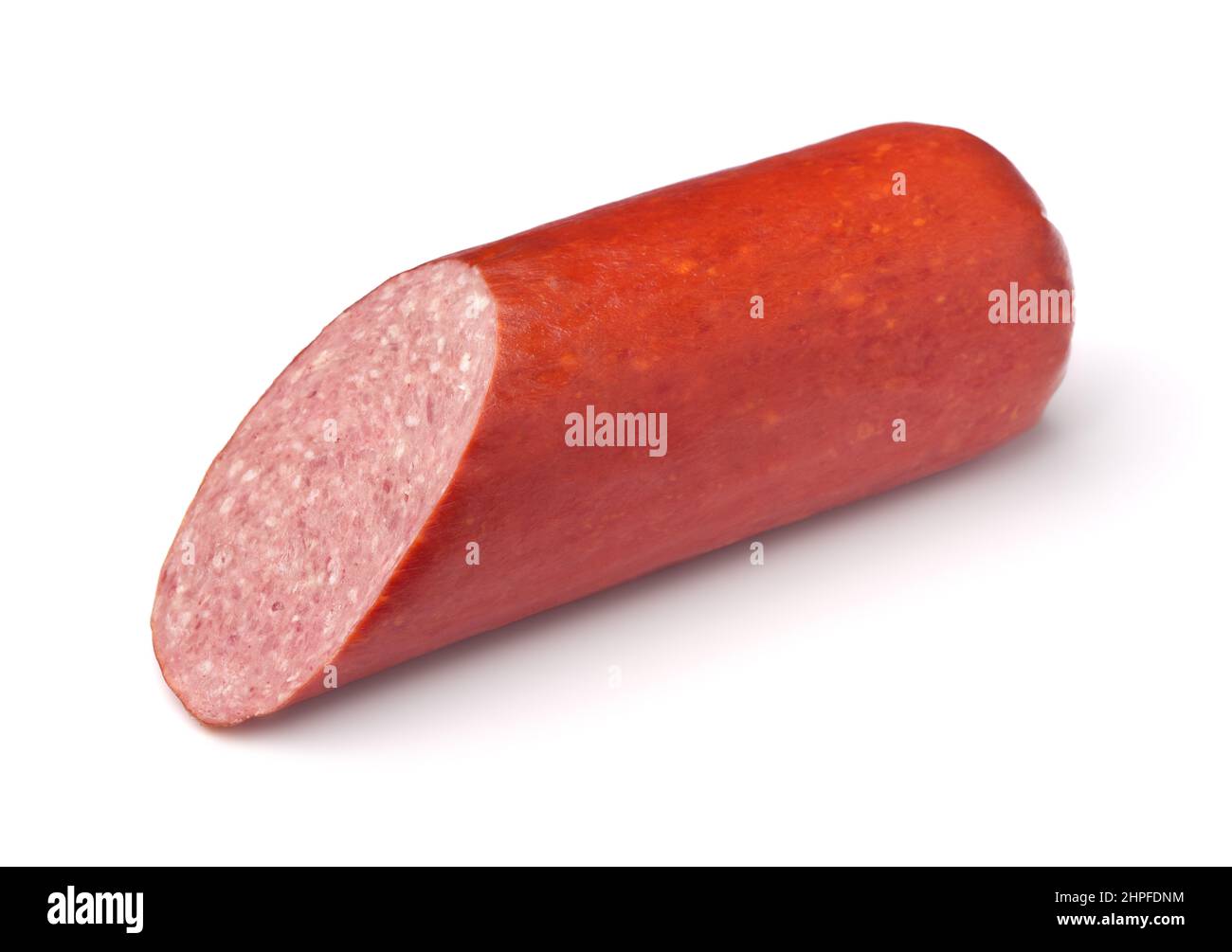 Sliced piece hard italian Cut Out Stock Images & Pictures - Alamy