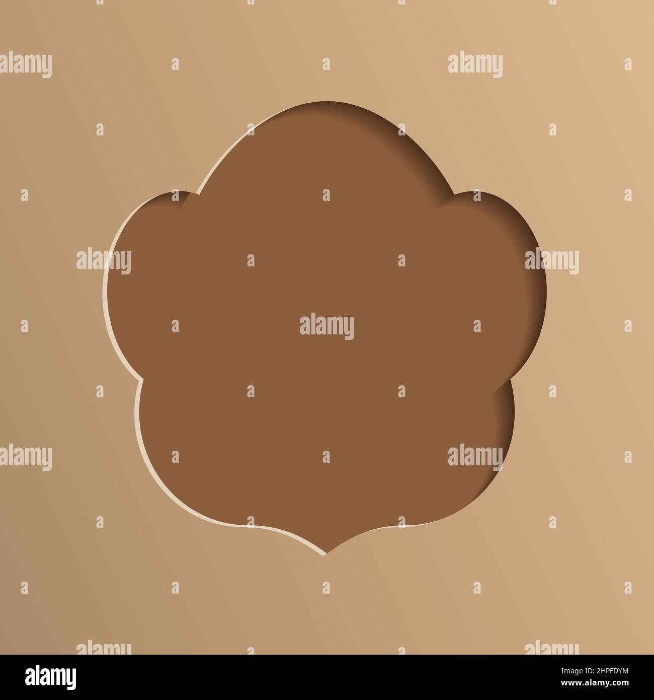 Cut out brown Stock Vector Images - Alamy