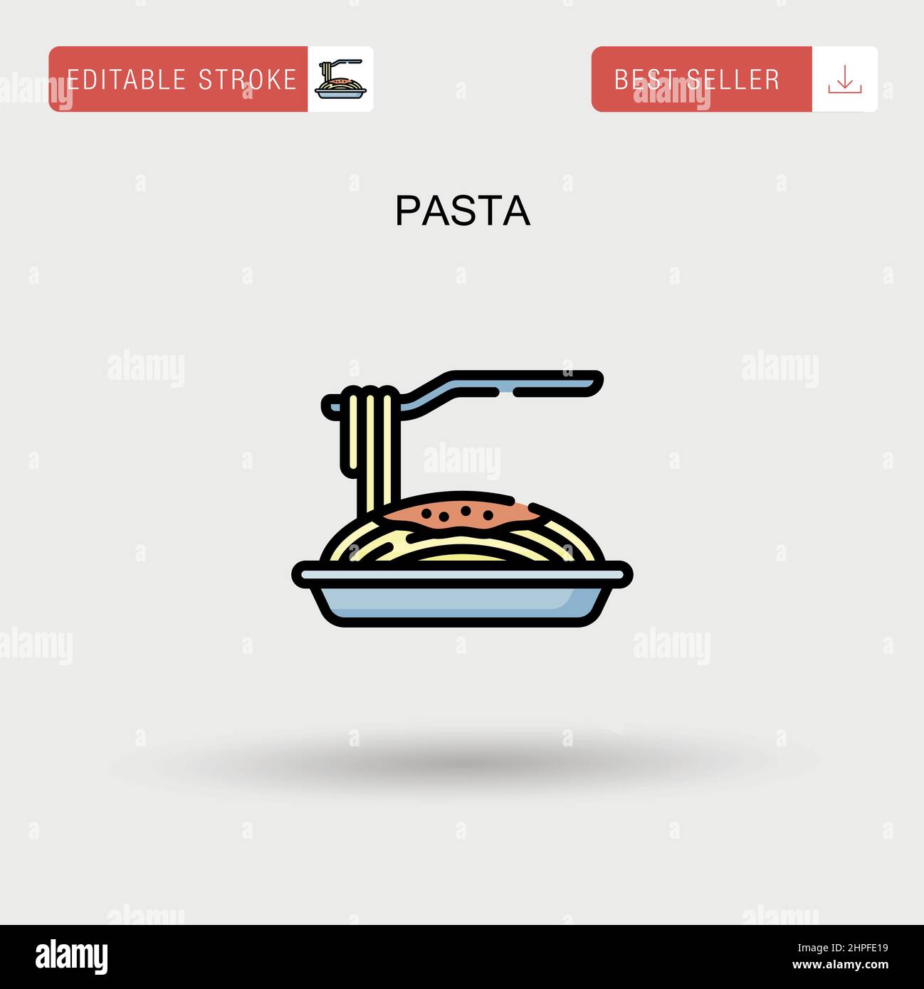 Italian pasta macaroni traditional Stock Vector Images - Alamy