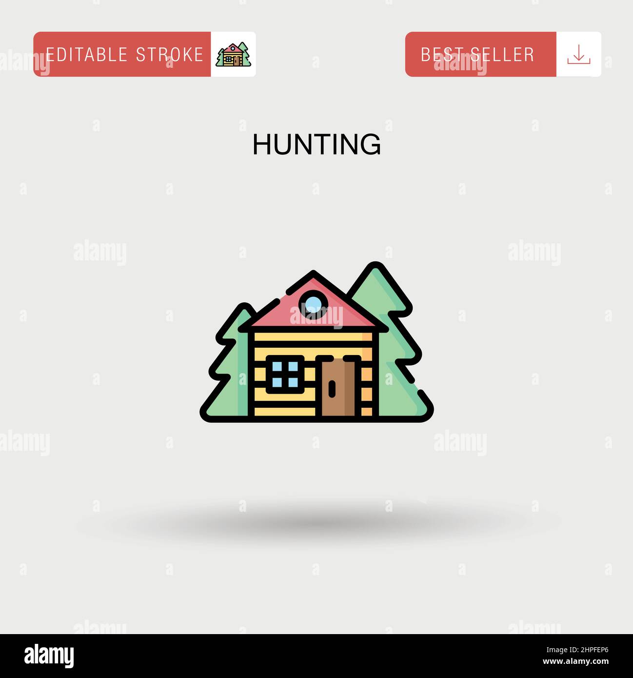 Deer hunting game hunter Stock Vector Images - Alamy