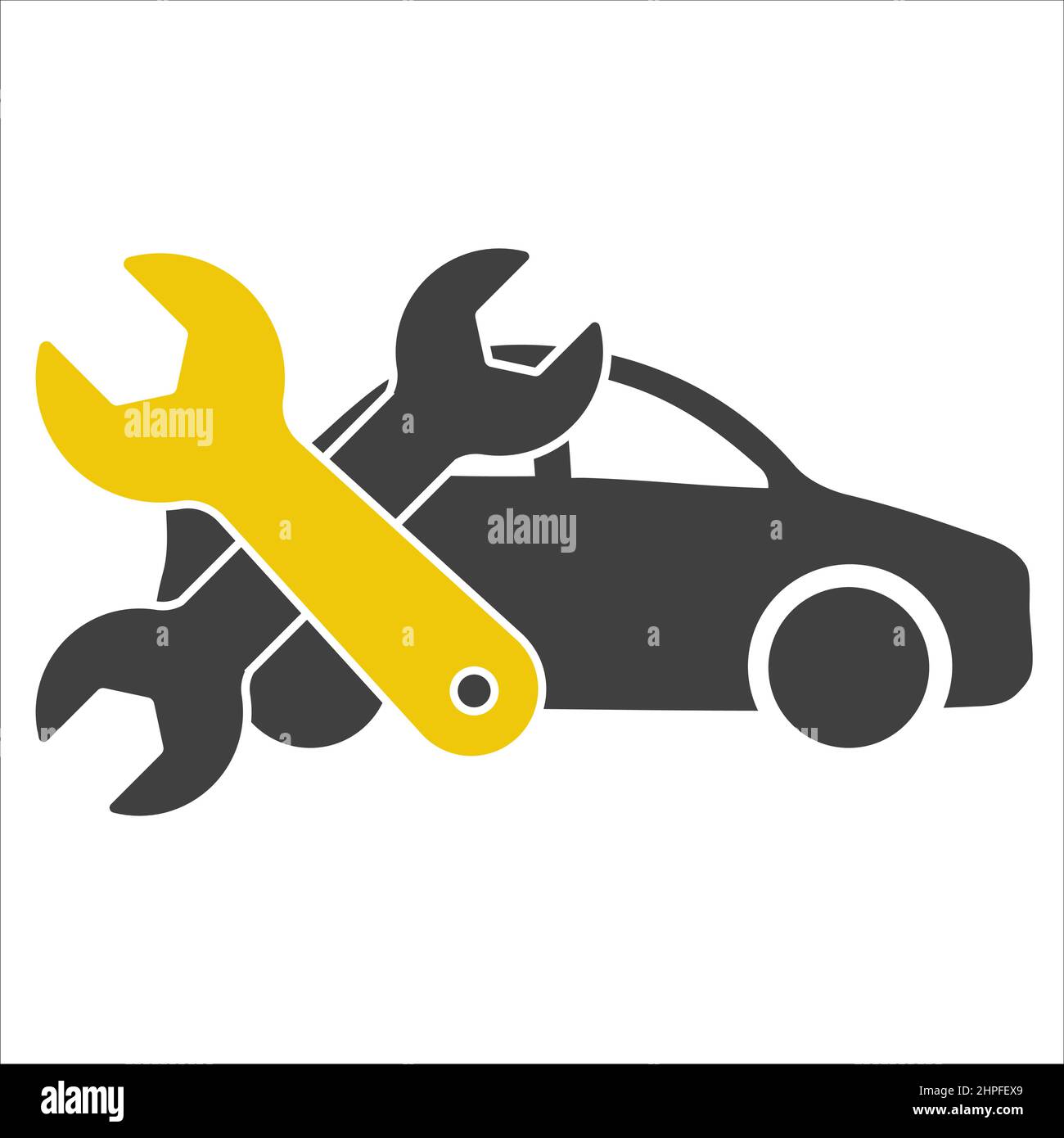 Car repair icon. Car repair illustration icon elements. You can use ...