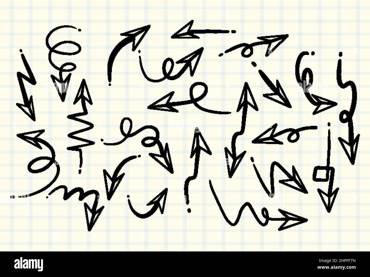 Sign of many directions Stock Vector Images - Alamy