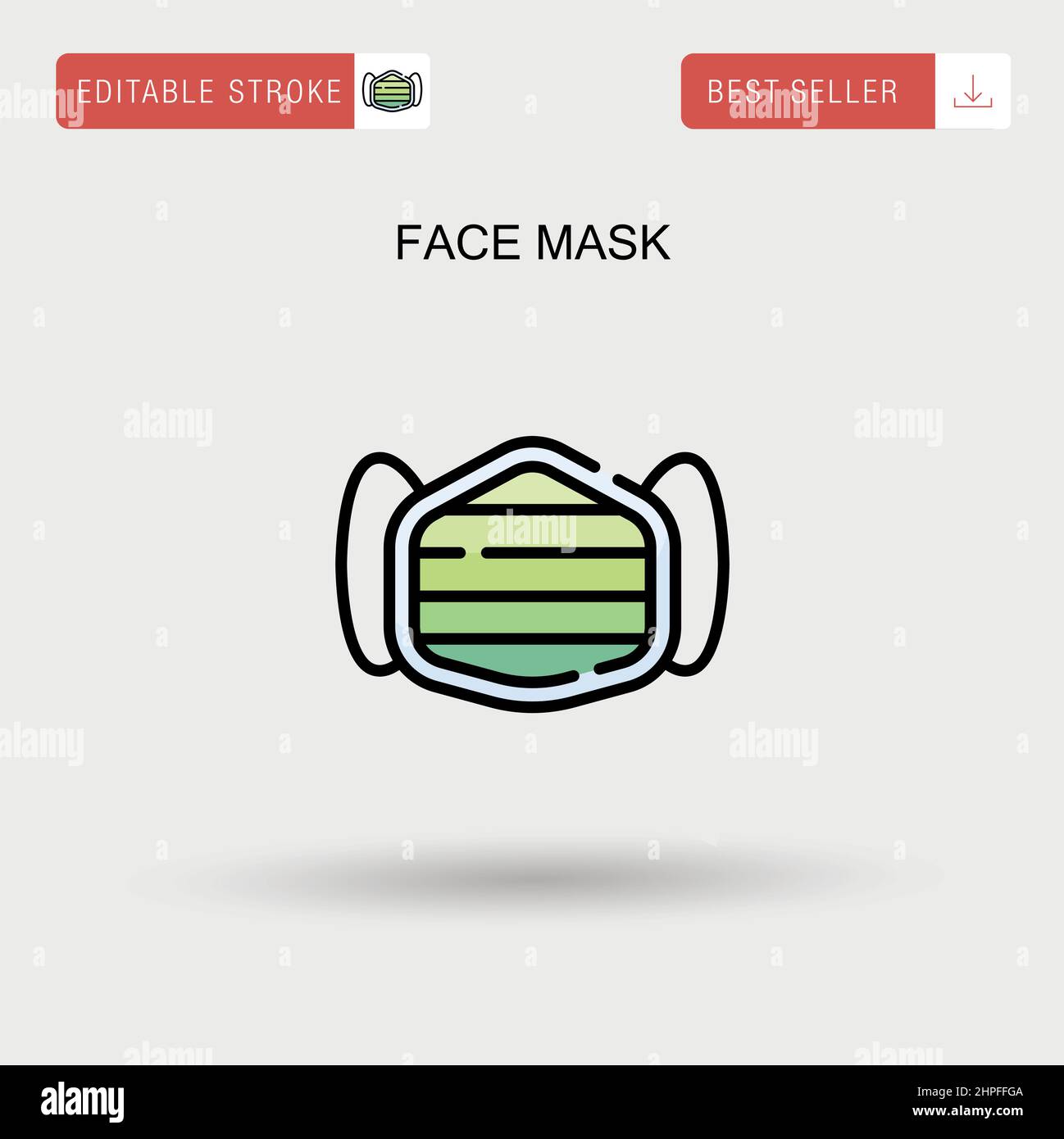 Simple face mask hi-res stock photography and images - Alamy