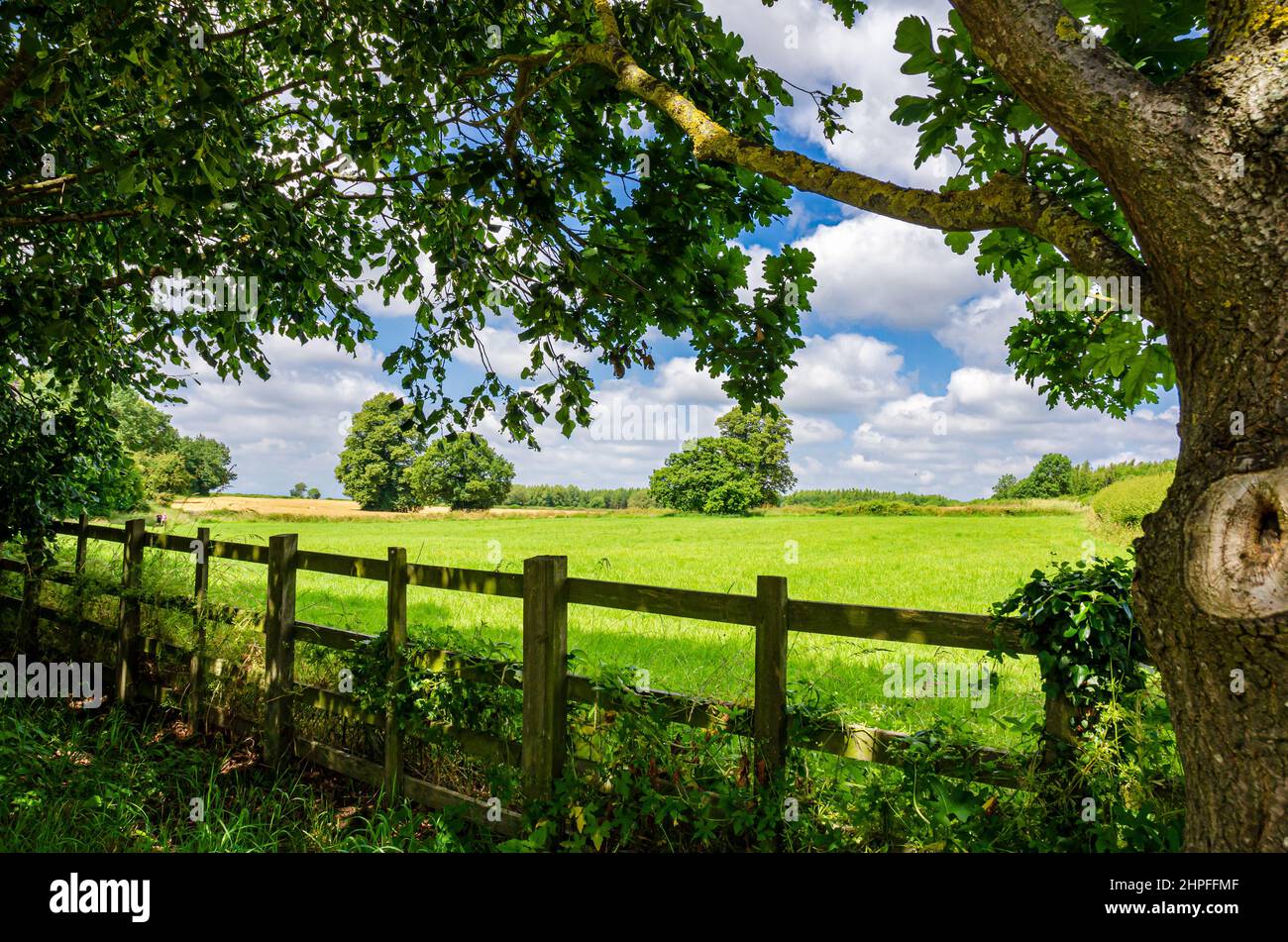 South Derbyshire Countryside UK Stock Photo - Alamy