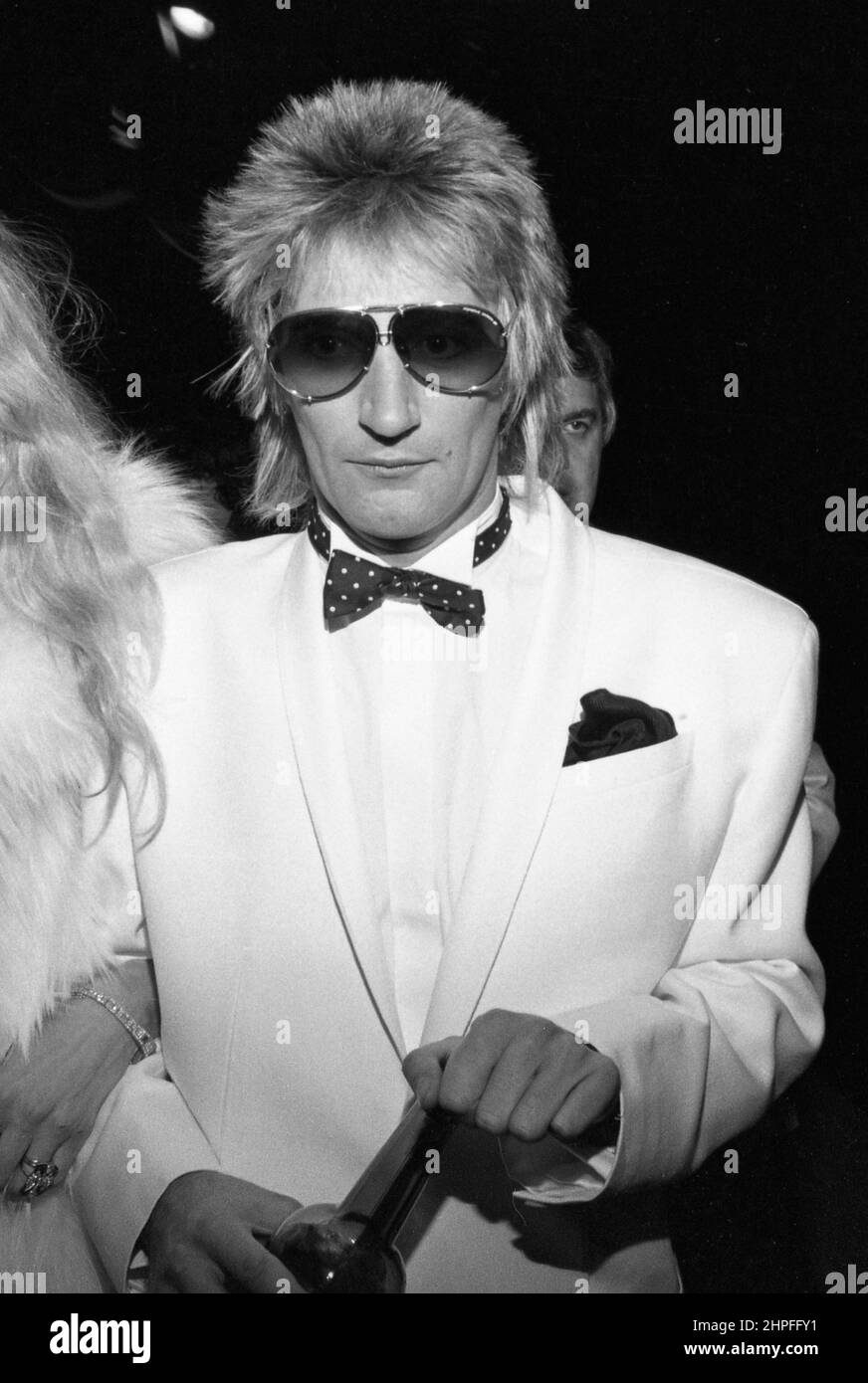 Rod Stewart at the 1981 American Music Awards at Shrine Auditorium in ...