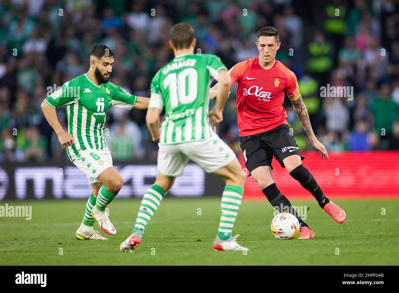 Antonio Raillo of RCD Mallorca during the Spanish championship La Liga ...