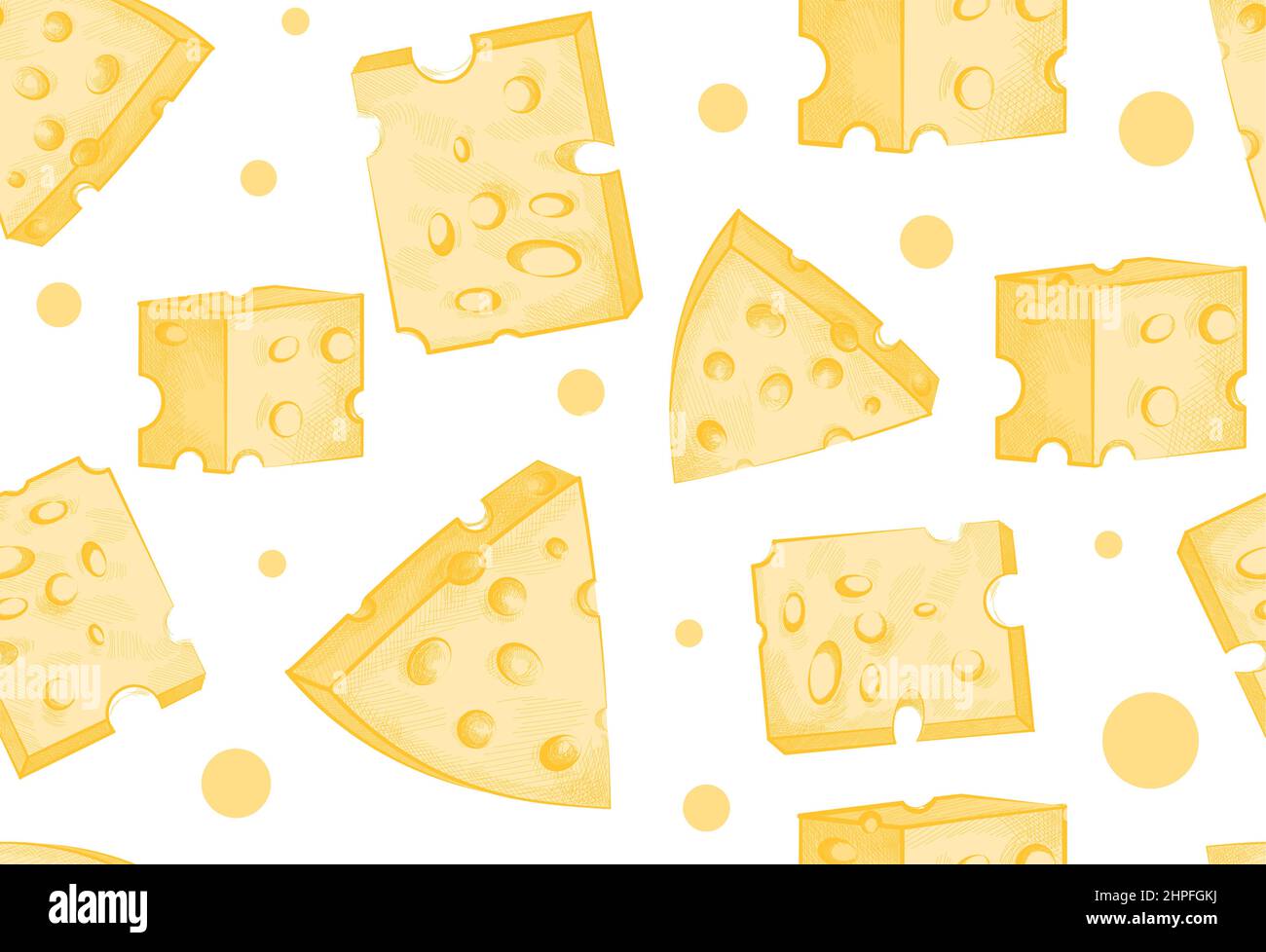 Cheese seamless pattern Stock Vector Image & Art - Alamy