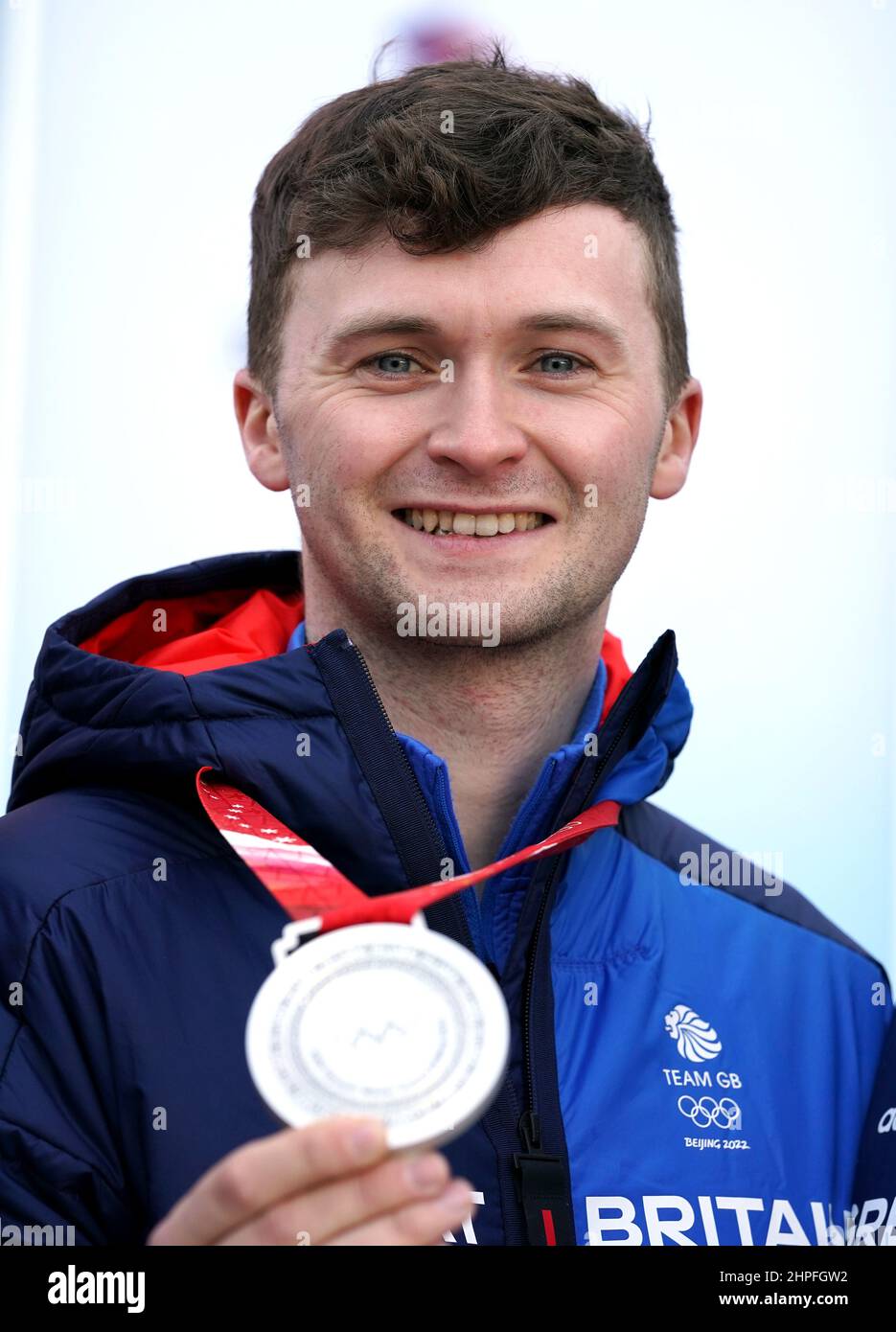 File photo dated 20-02-2022 of Great Britain's Bruce Mouat celebrates ...