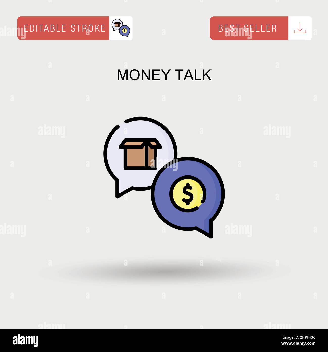 Person bank talking Stock Vector Images - Alamy