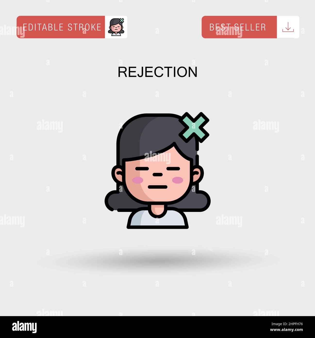 X gesture Stock Vector Images - Alamy