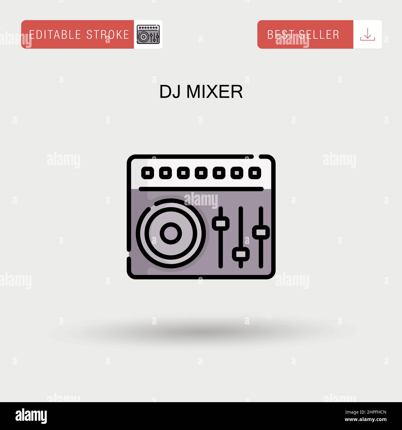 Dj and mixer Stock Vector Images - Alamy