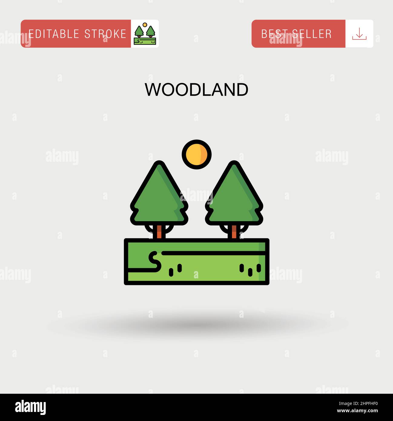 Forest fox watercolor Stock Vector Images - Alamy