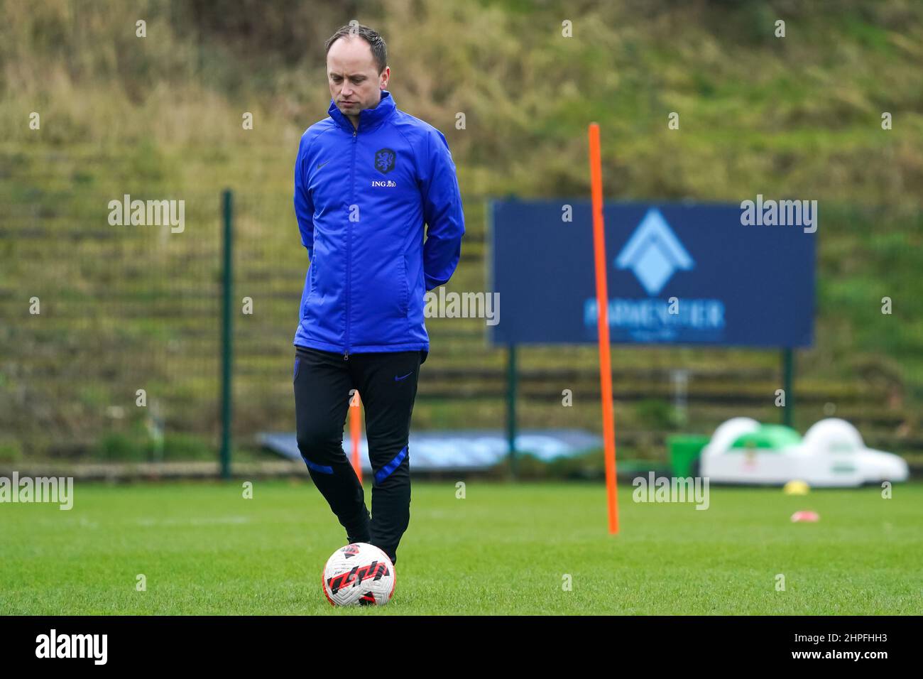 LE HAVRE, FRANCE - FEBRUARY 21: Mark Parsons of the Netherlands during ...