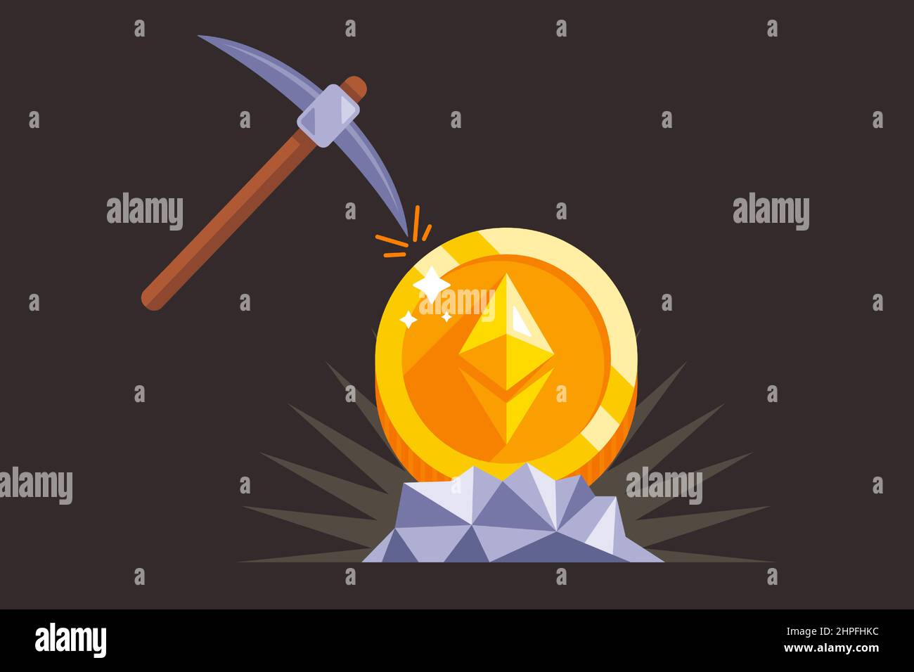 Gold mining pick axe hi-res stock photography and images - Alamy