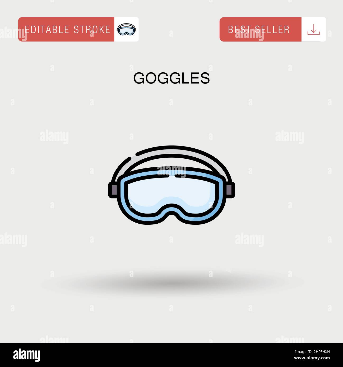 Safety goggles Stock Vector Images - Alamy