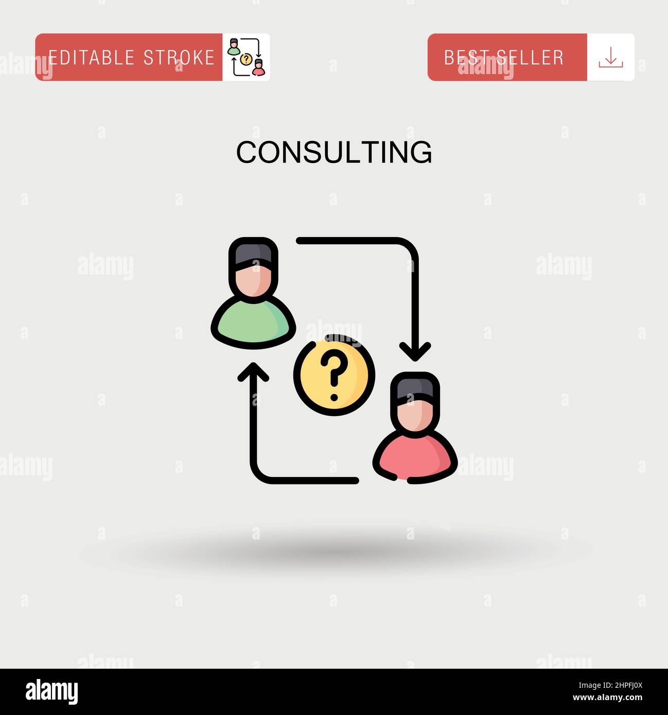 Financial report consulting project Stock Vector Images - Alamy