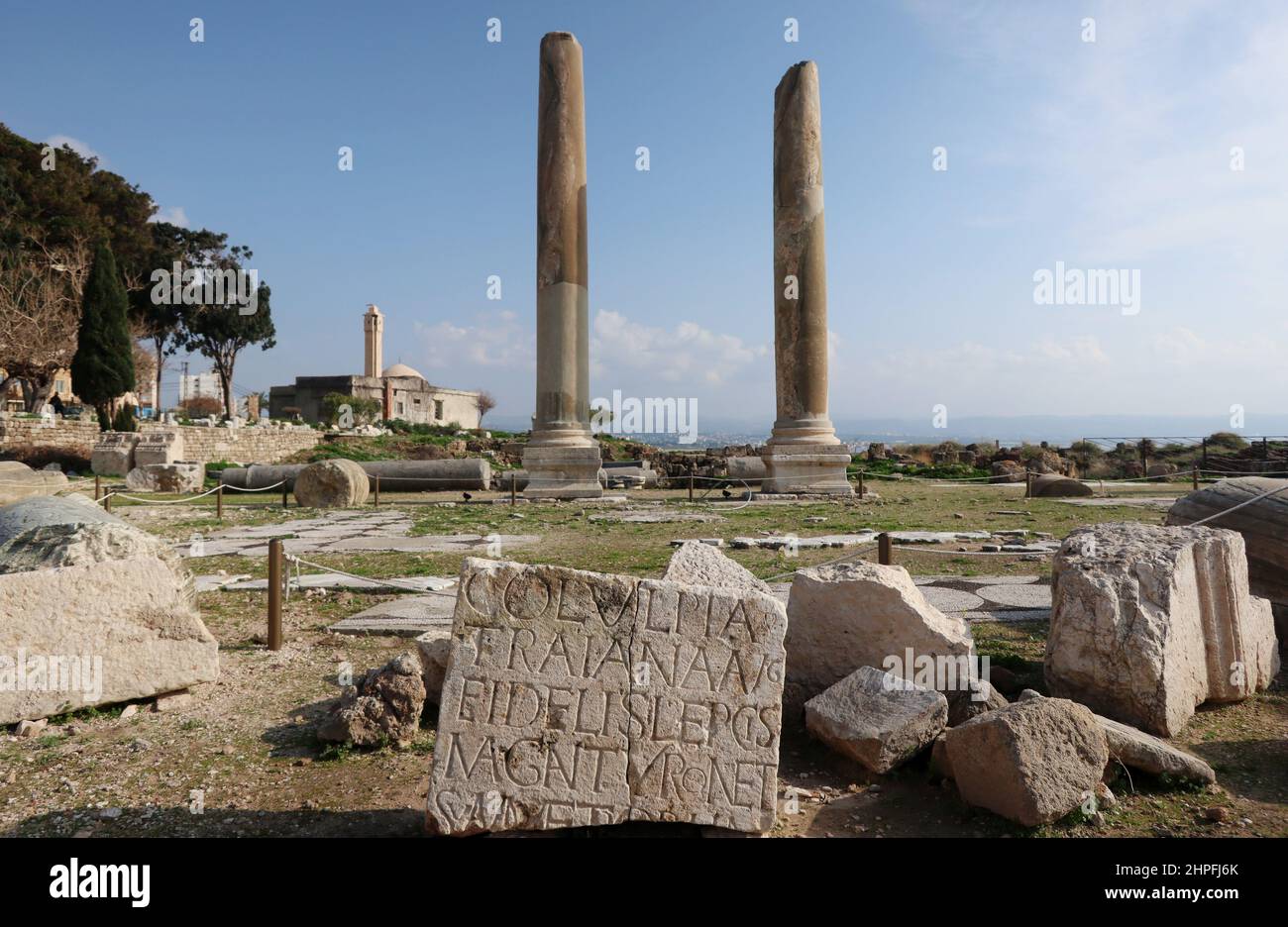 Jal el bahr palestinian refugees camp tyr unrwa lebanon hi-res stock ...